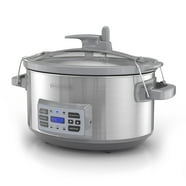 Elite Platinum 8.5-Quart Slow Cooker, Programmable & Stainless Steel ...