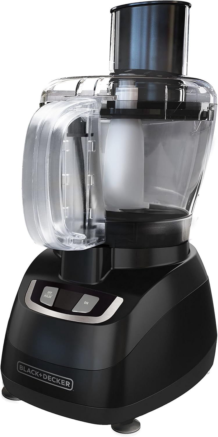 BLACK+DECKER, Food Processor, FP1600B, 8-Cup Capacity - Walmart.com