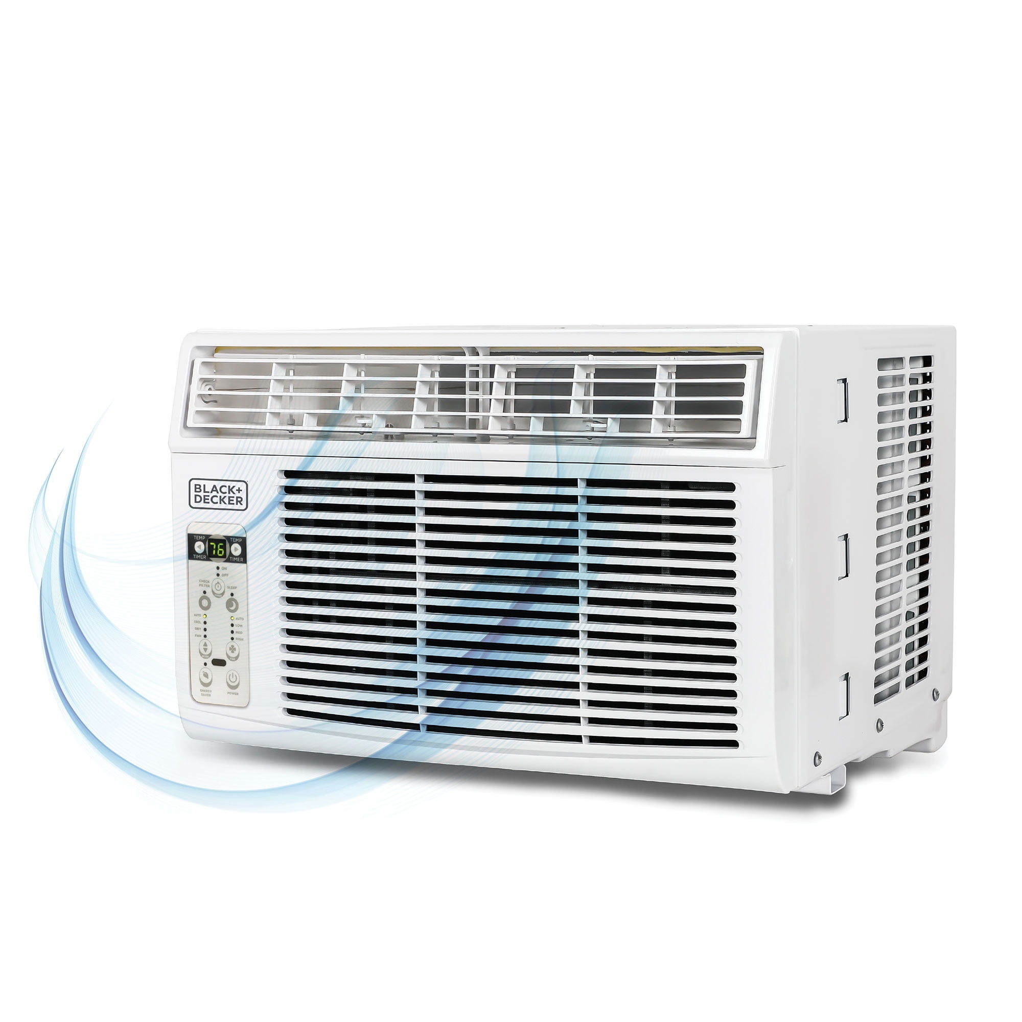 BLACK+DECKER BD10WT6 10,000 BTU Window Air Conditioner Unit, AC Cools ...