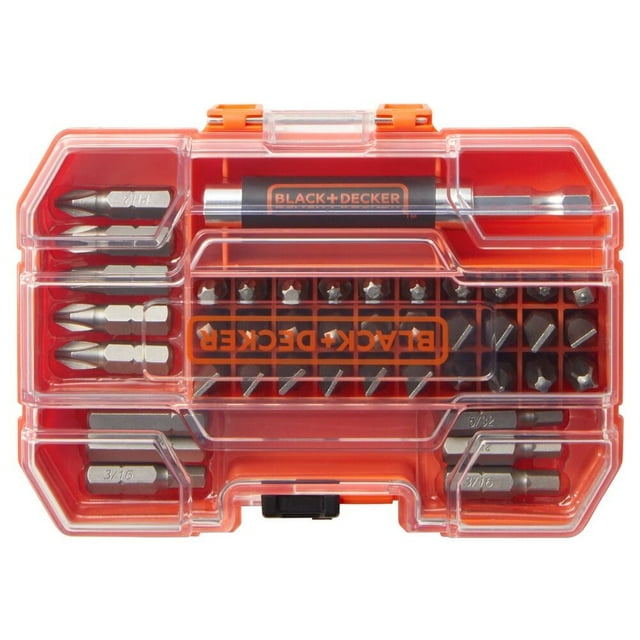 BLACK+DECKER Home Screwdriver Set, 42 Piece with Variety Bits and ...