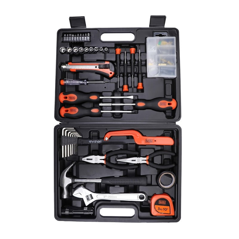 BLACK+DECKER BMT126C Hand Tool Kit for Home & DIY Use (126-Piece ...