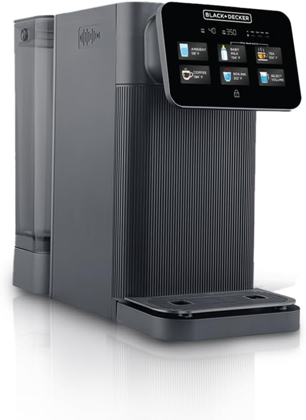 BLACK+DECKER Countertop RO+UV Water Filter | Hot & Ambient Water | 5 ...