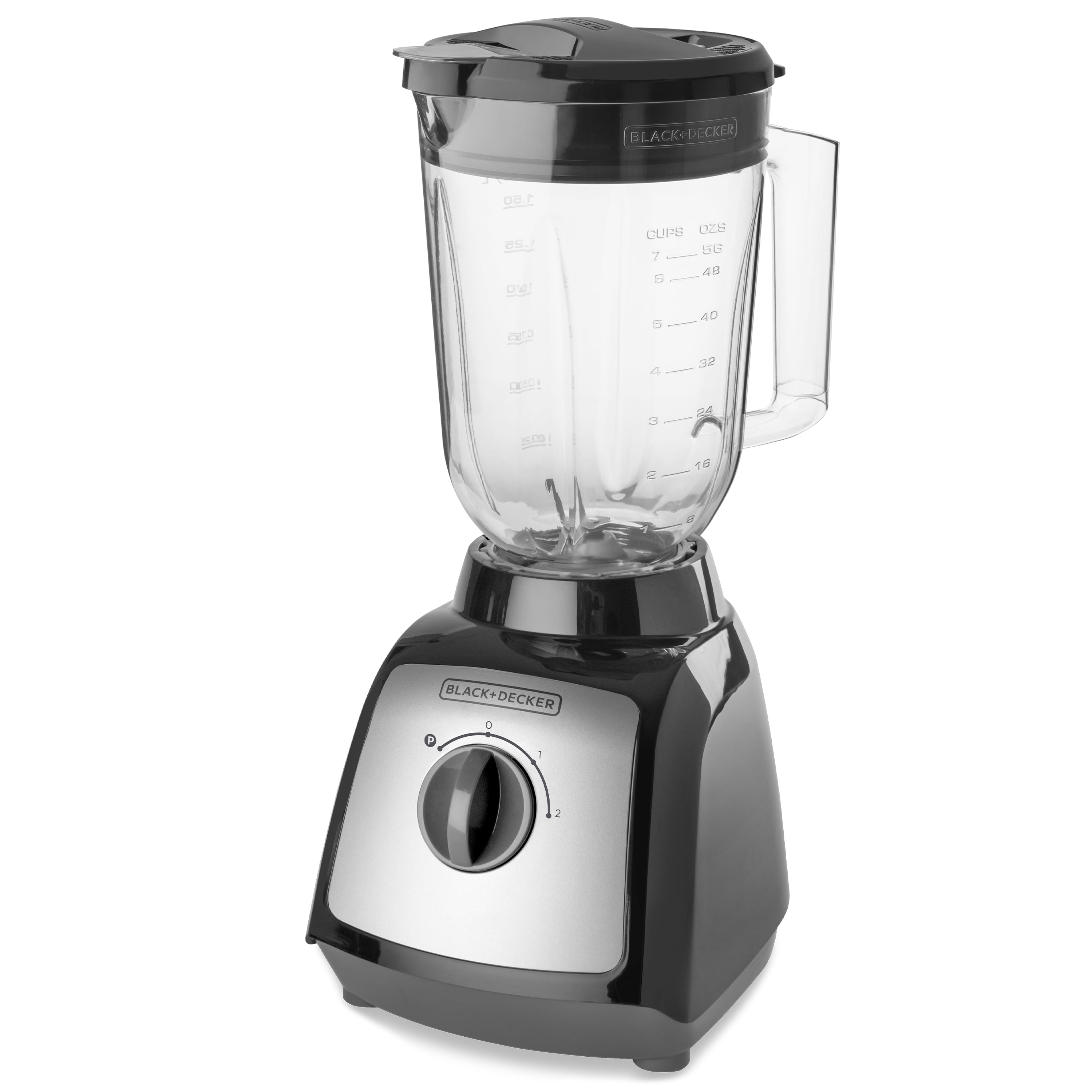 BLACK+DECKER DURAPRO Black 4 stainless steel blades 2-Speed Blender ...