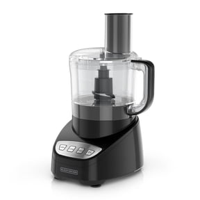 Savour 8-Cup Food Processor Vegetable Chopper, Stainless Steel Blades ...