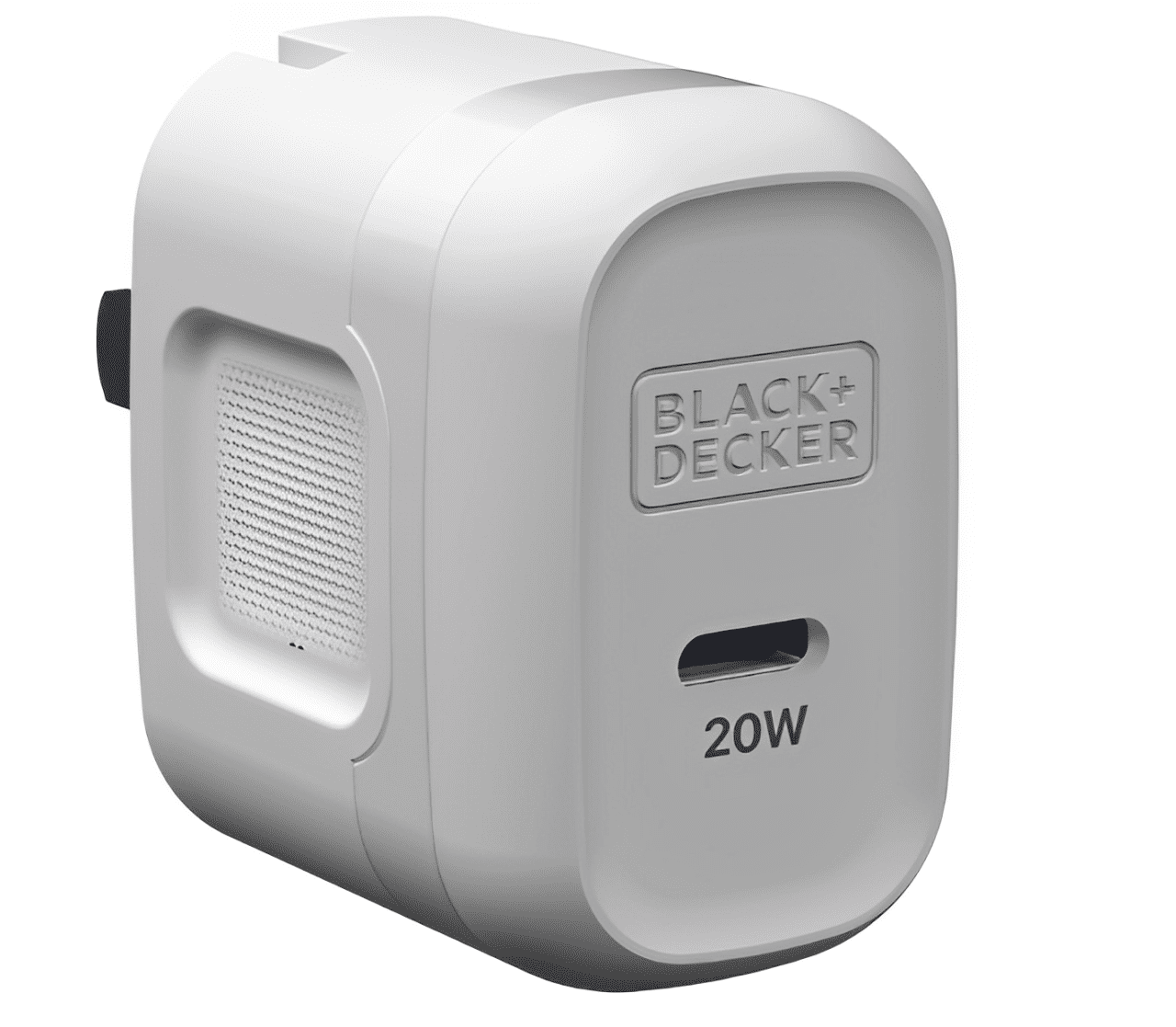 BLACK+DECKER GaN PD Wall Charger, 1-Port, 20W - USB Type C Wall Plug ...