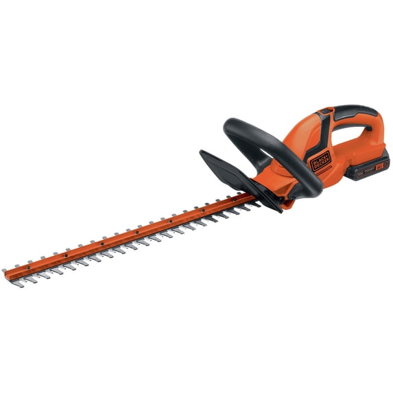 BLACK+DECKER LHT2220 20V MAX* Cordless Lithium 22 in. Hedge Trimmer ...