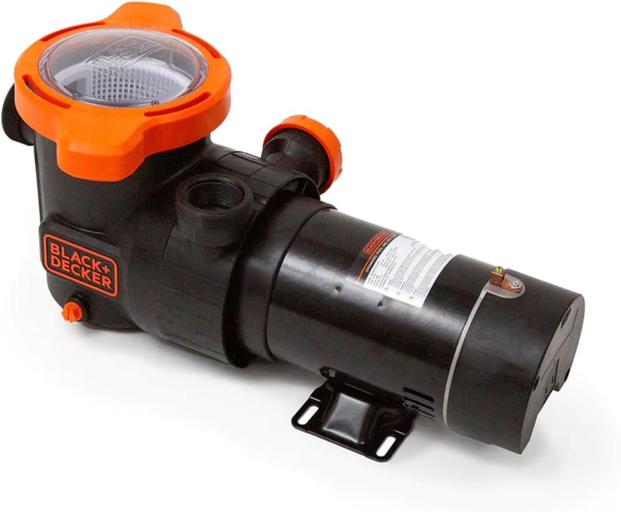 BLACK+DECKER Pool Pump, Energy Efficient Dual Speed Pool Pump for Above ...
