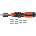BLACK+DECKER Ratcheting Screwdriver, 10 Bit (BDHT68000) - Walmart ...