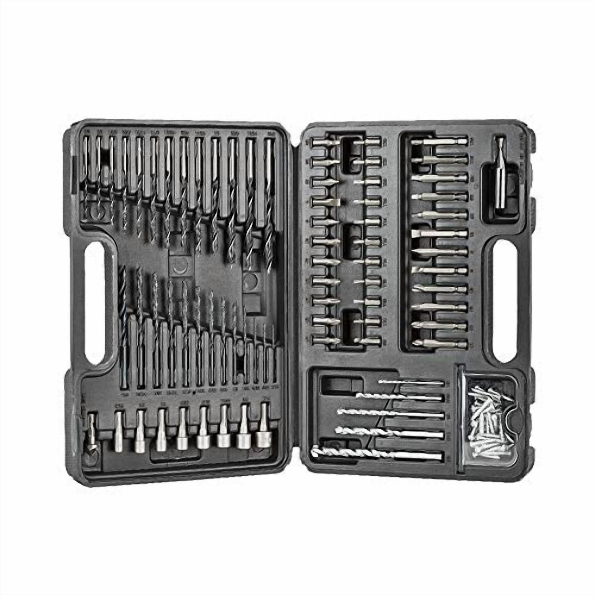 BLACK+DECKER Screwdriver Bit Set / Drill Bit Set, 109-Piece (BDA91109 ...