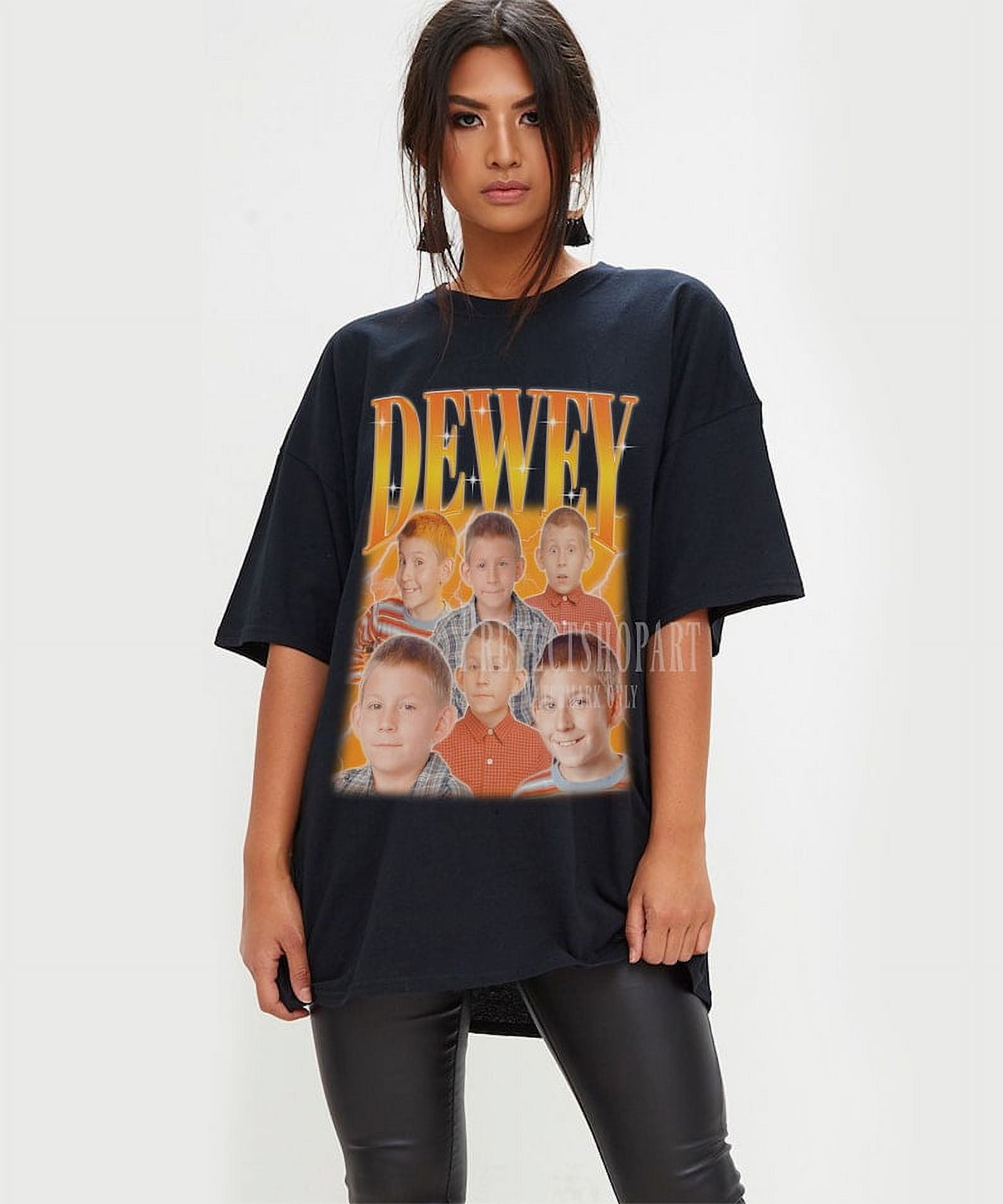 [BLACK] DEWEY Shirt, Dewey Homage T-Shirt, Dewey Kenneth Wilkerson ...