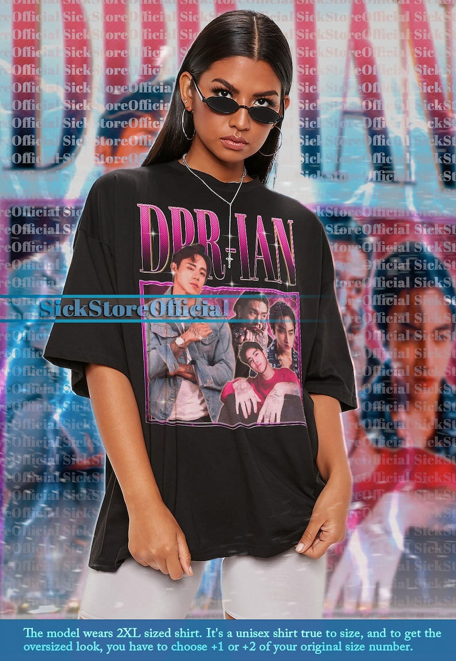 [BLACK] DPR IAN Vintage Shirt, Dpr Ian Homage Tshirt, Dpr Ian Fan Tees ...