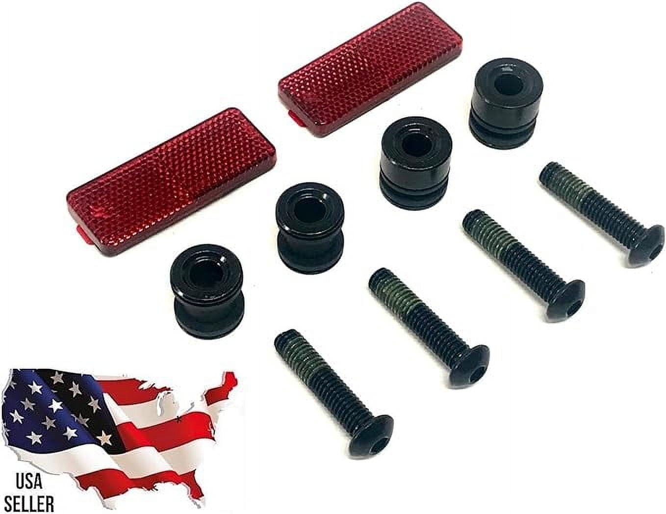 BLACK Detachable Docking Hardware Kit Harley Davidson Softail Quick ...