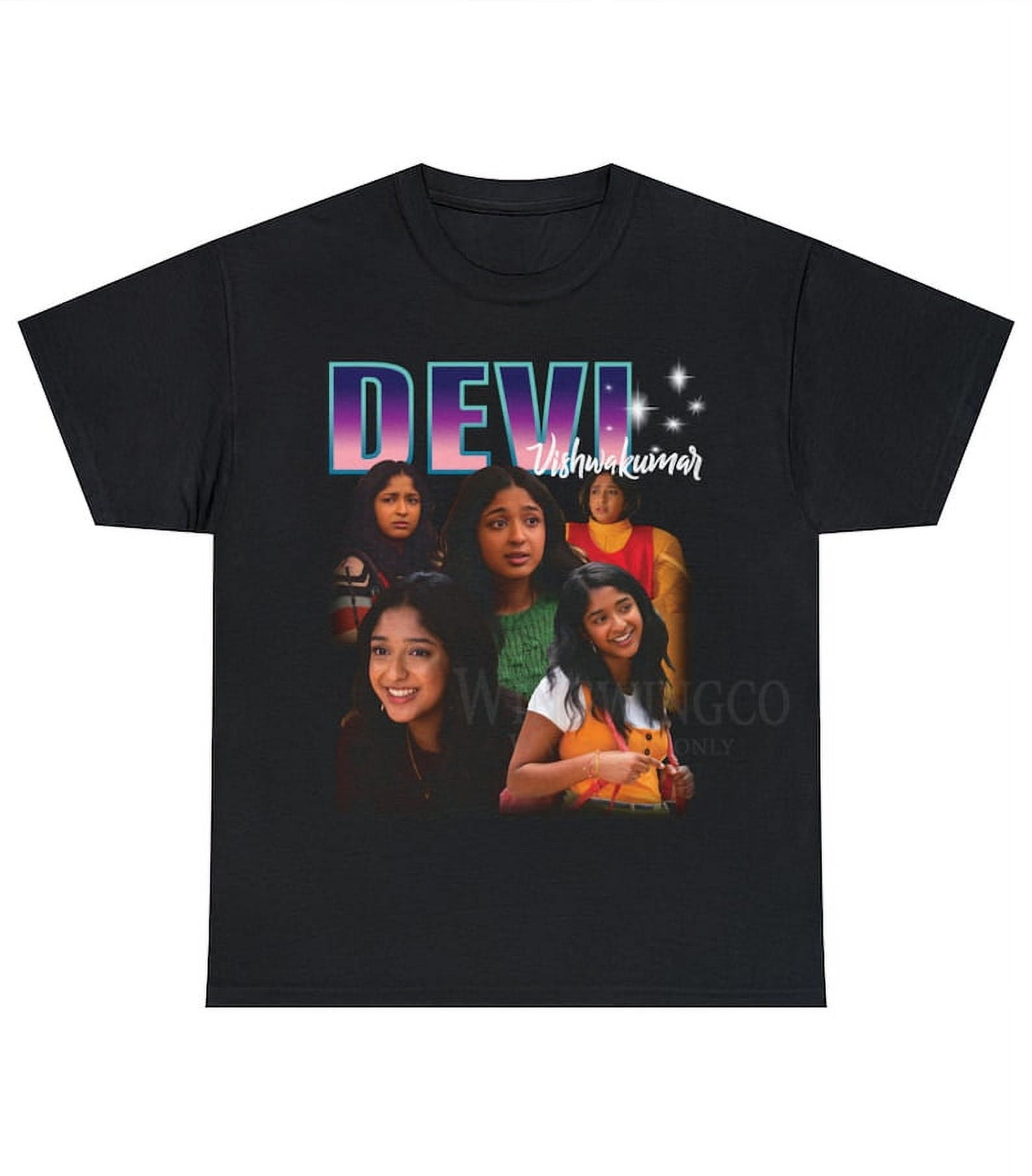 [BLACK] Devi Vishwakumar Vintage Bootleg Tee - Walmart.com