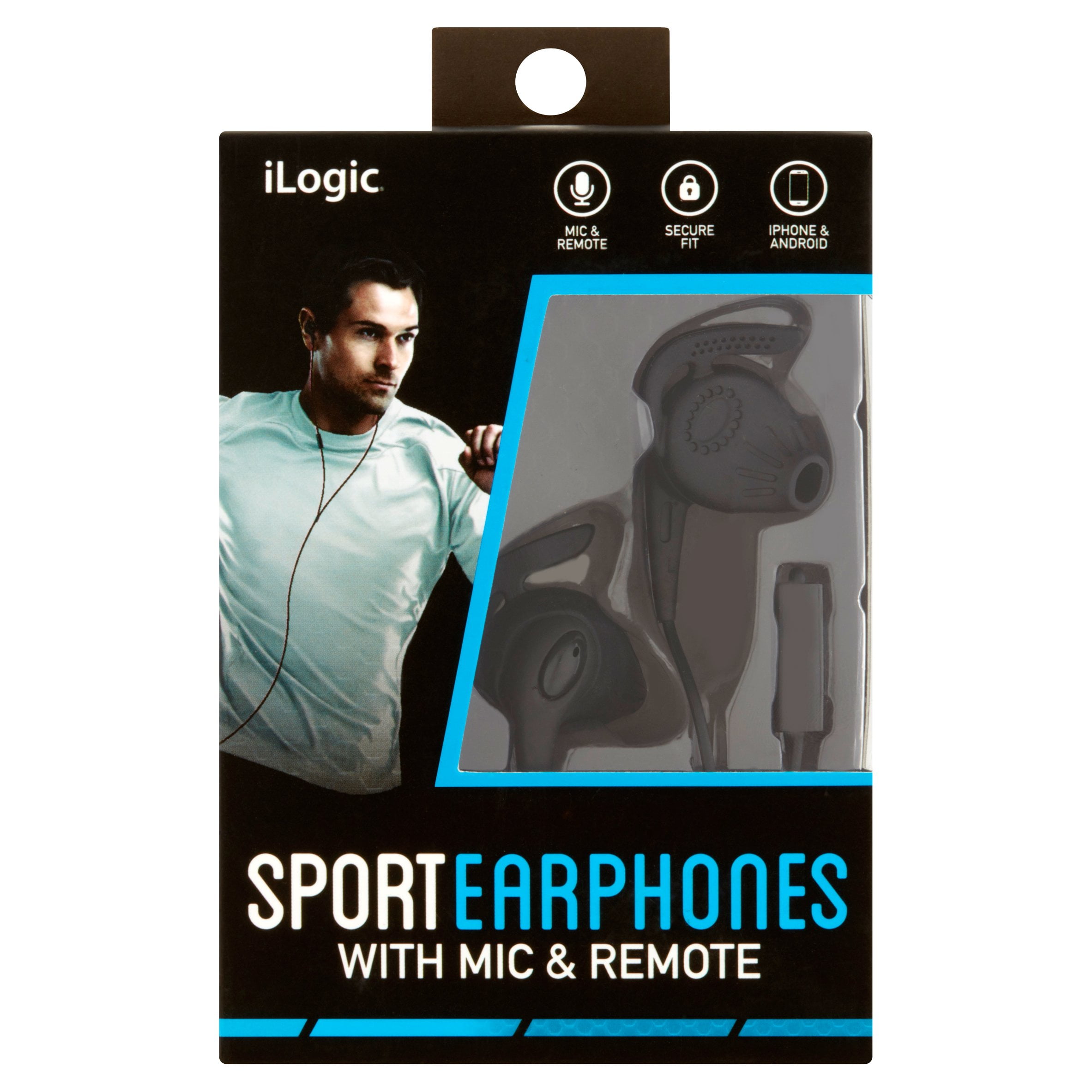 BLACK EARPHONES - Walmart.com