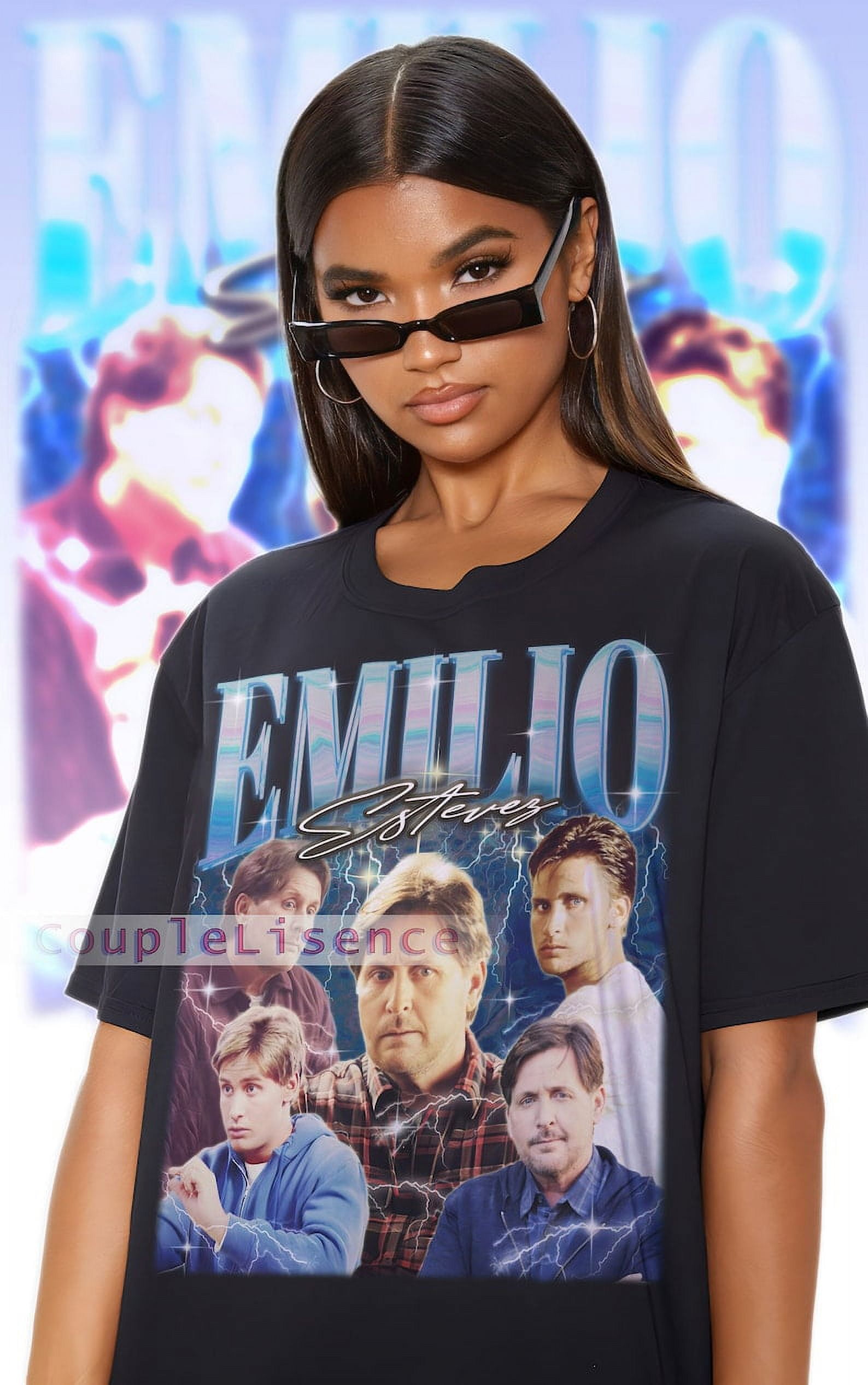[BLACK] EMILIO ESTEVEZ Vintage | Emilio Estevez Homage Fan Tees ...
