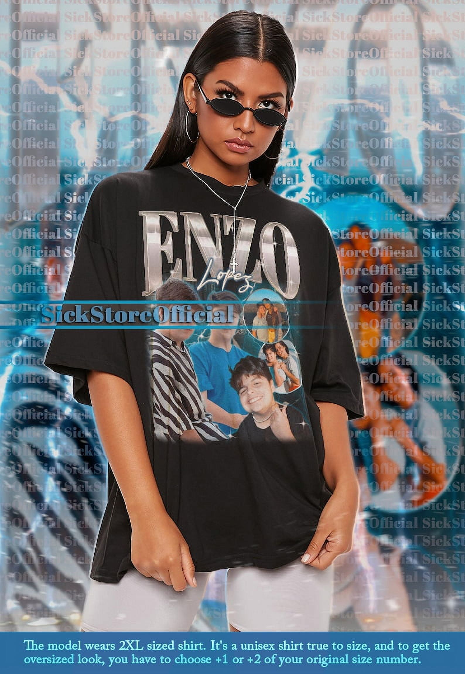 [BLACK] ENZO LOPEZ Vintage Shirt, enzo lopez Homage Tshirt, enzo lopez ...