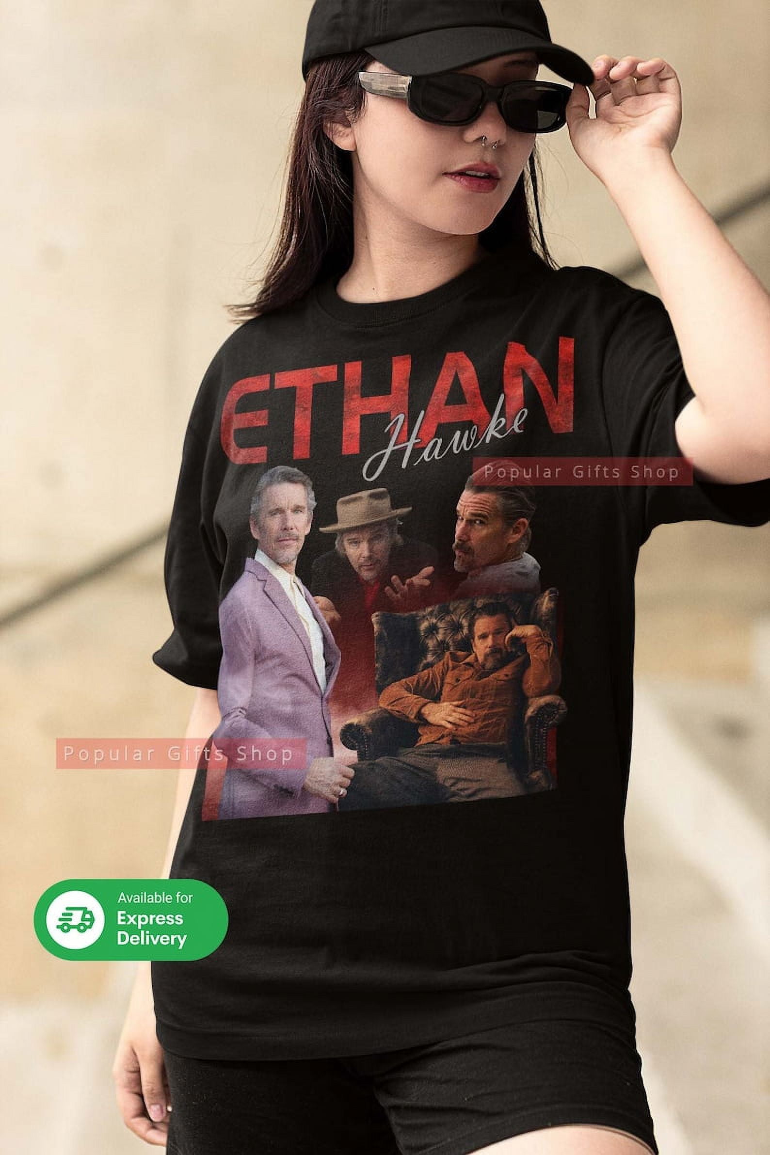 [BLACK] Ethan Hawke Vintage Unisex Shirt, Vintage Ethan Hawke TShirt ...