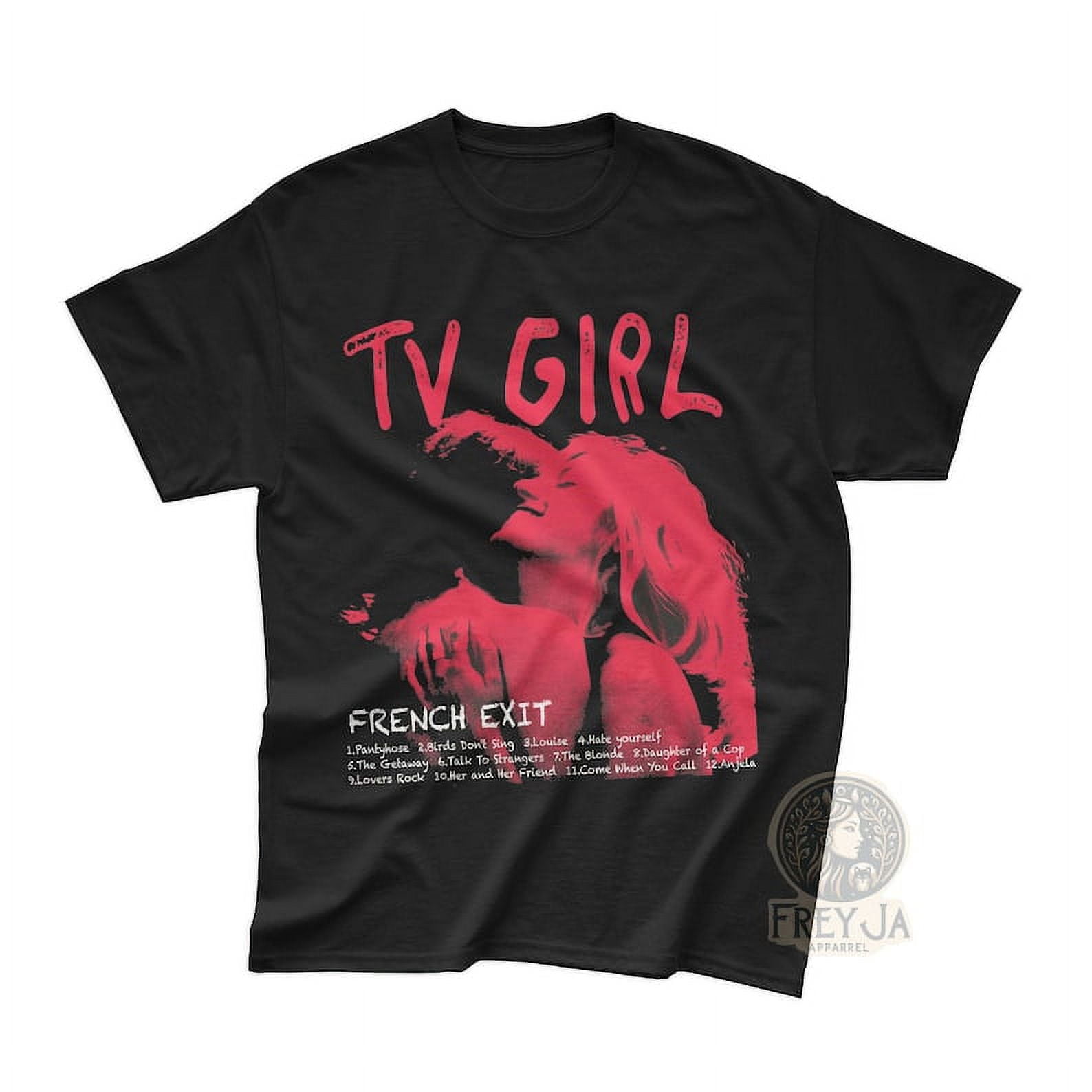 [BLACK] Exclusive TV Girl T-Shirt - French Exit Album - TV Girl Merch ...