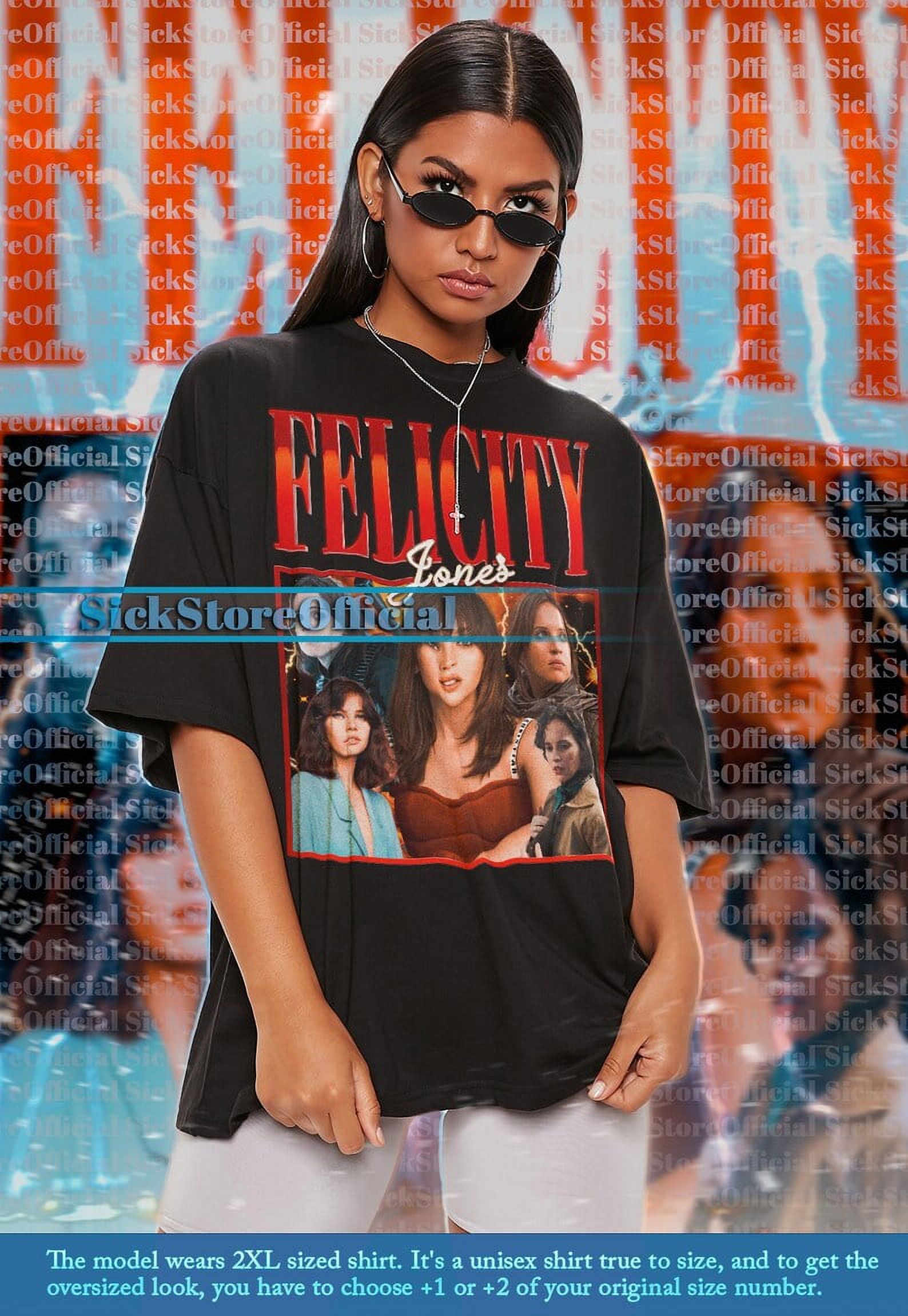 [BLACK] FELICITY HUFFMAN Vintage Shirt, Felicity Huffman Homage Tshirt ...