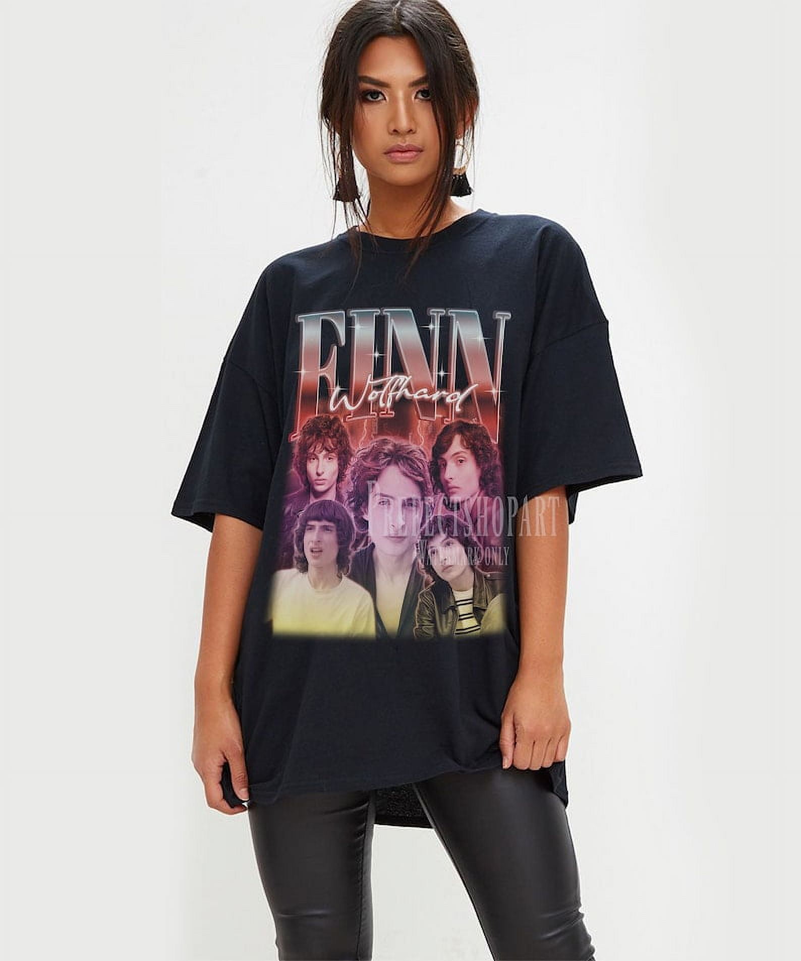 [BLACK] FINN WOLFHARD Shirt, Finn Wolfhard Mike Wheeler T-shirt, Finn ...