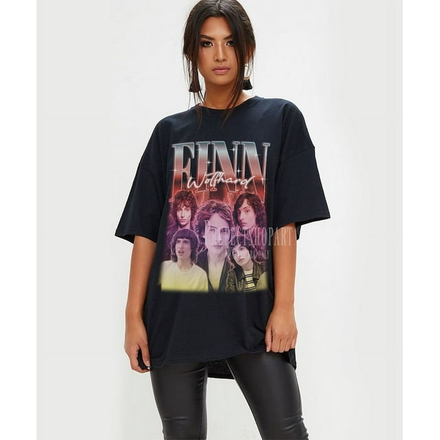 [BLACK] FINN WOLFHARD Shirt, Finn Wolfhard Mike Wheeler T-shirt, Finn ...