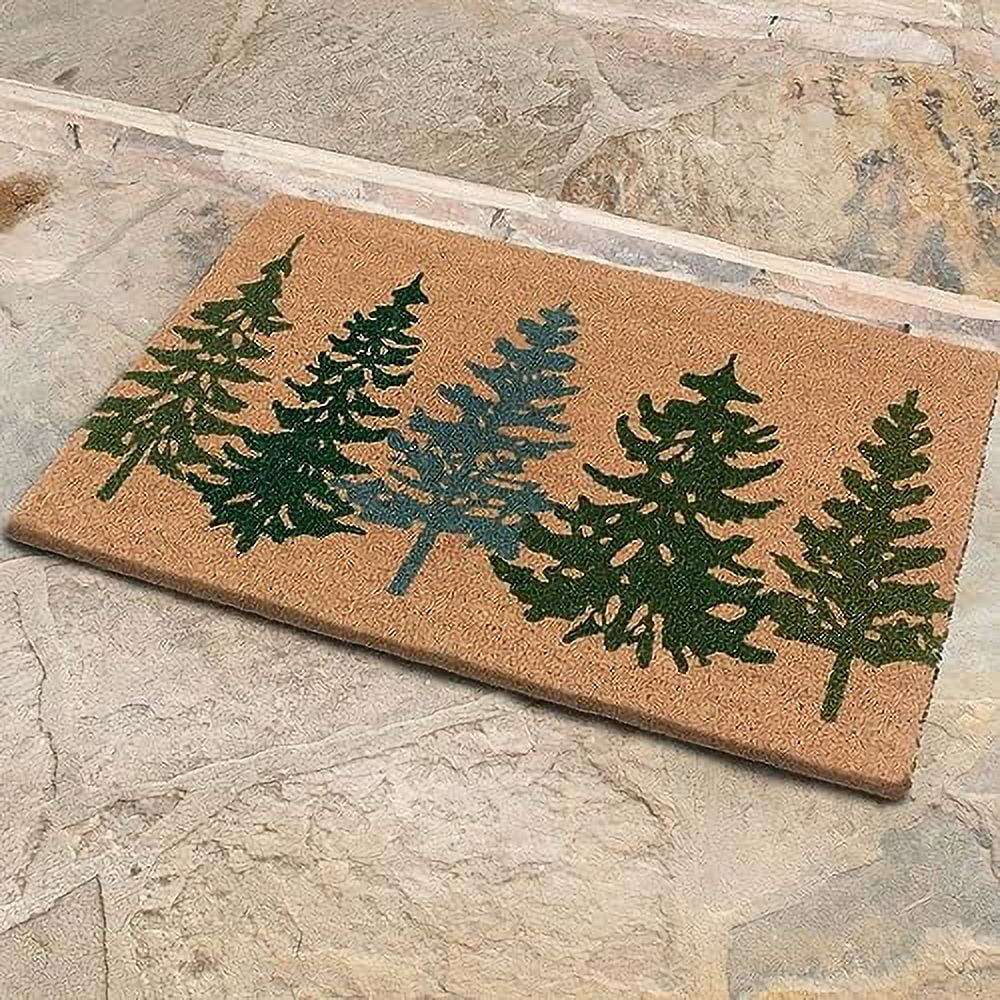 BLACK FOREST DECOR Pine Grove Coir Mat - Walmart.com