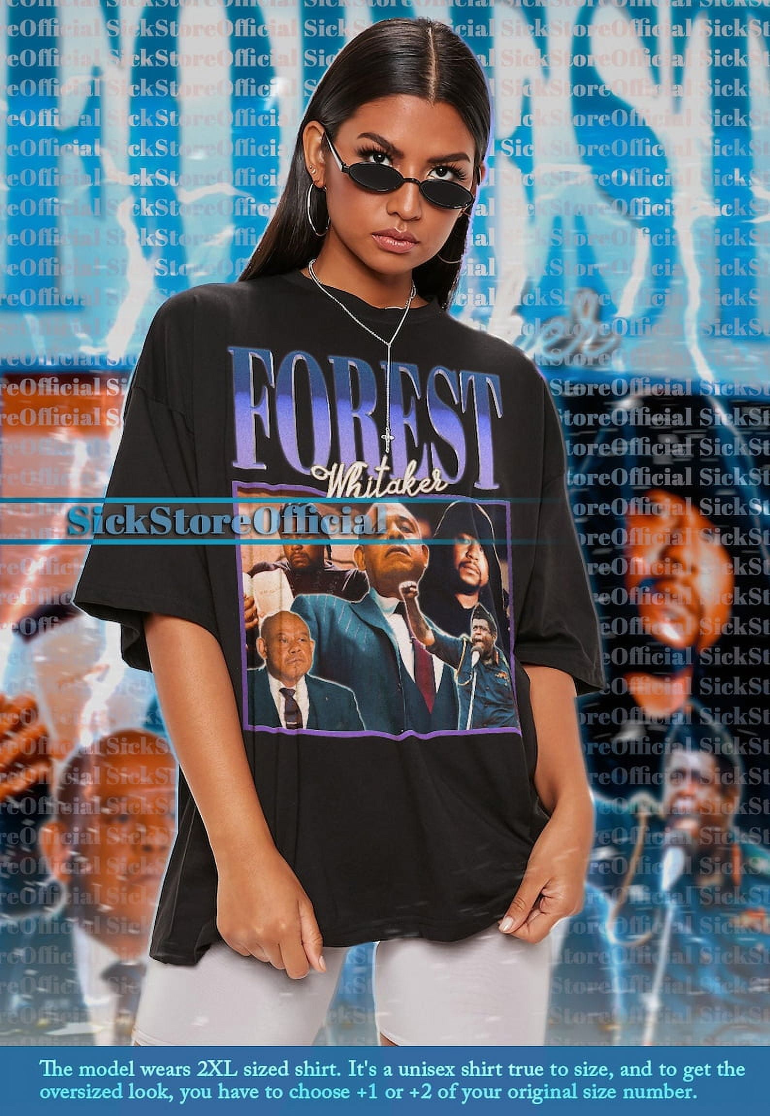 [BLACK] FOREST WHITAKER Vintage Shirt, Forest Whitaker Homage Tshirt ...