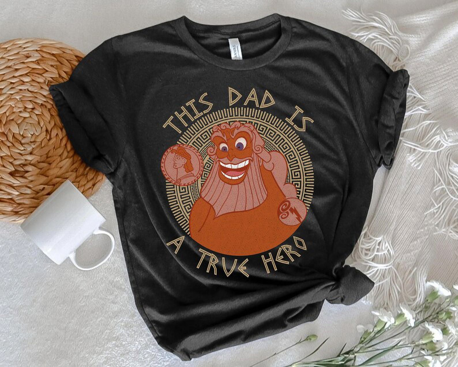 [BLACK] Father's Day Zeus This Dad Is A True Hero Greek Background ...