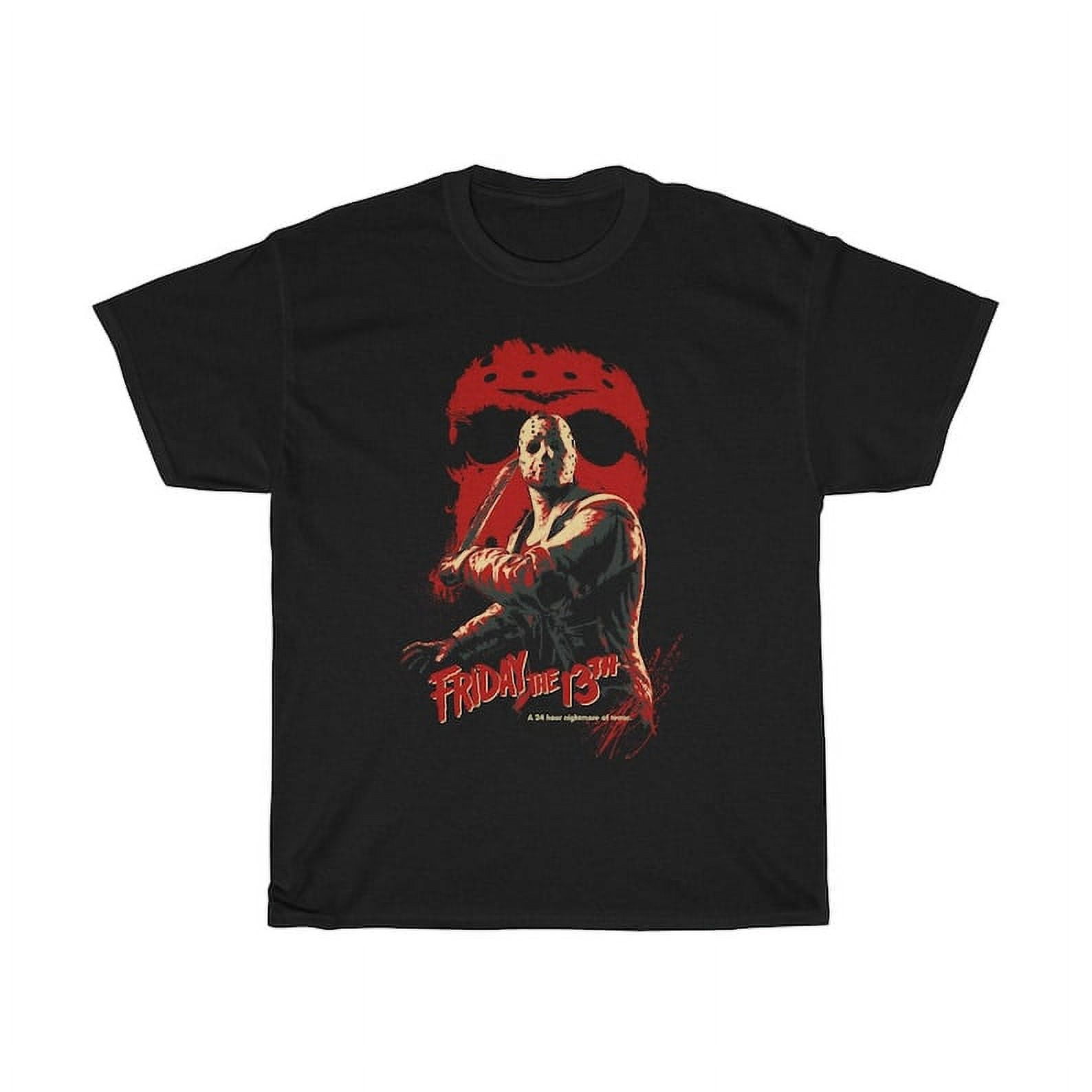 [BLACK] Friday The 13th Jason Black T-Shirt - Walmart.com