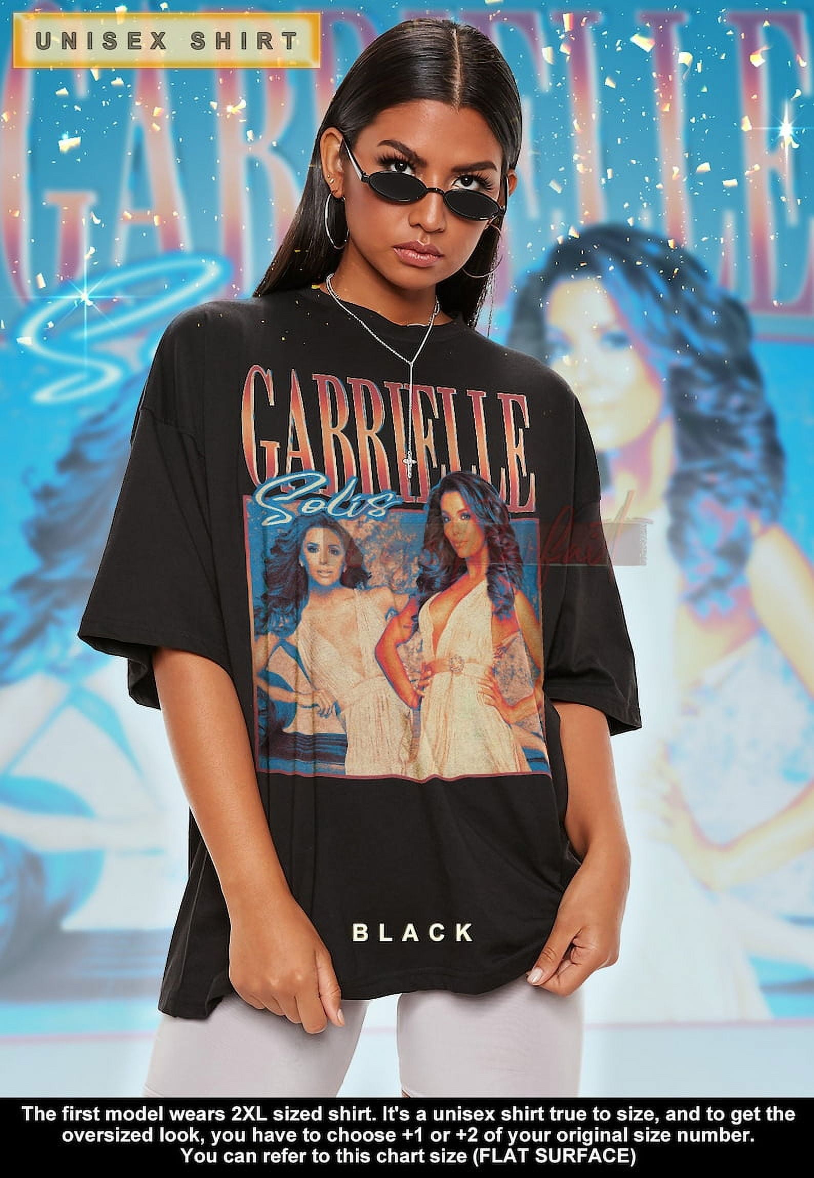 [BLACK] GABRIELLE SOLIS Retro T-shirt - Gabrielle Solis Bootleg Tees ...