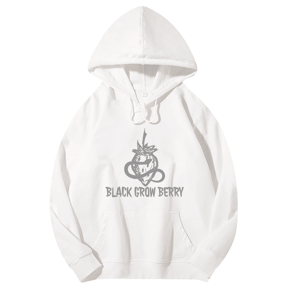 BLACK GROW BERRY Hoodie BLACK GROW BERRY Graphic Print Sweatshirt ...