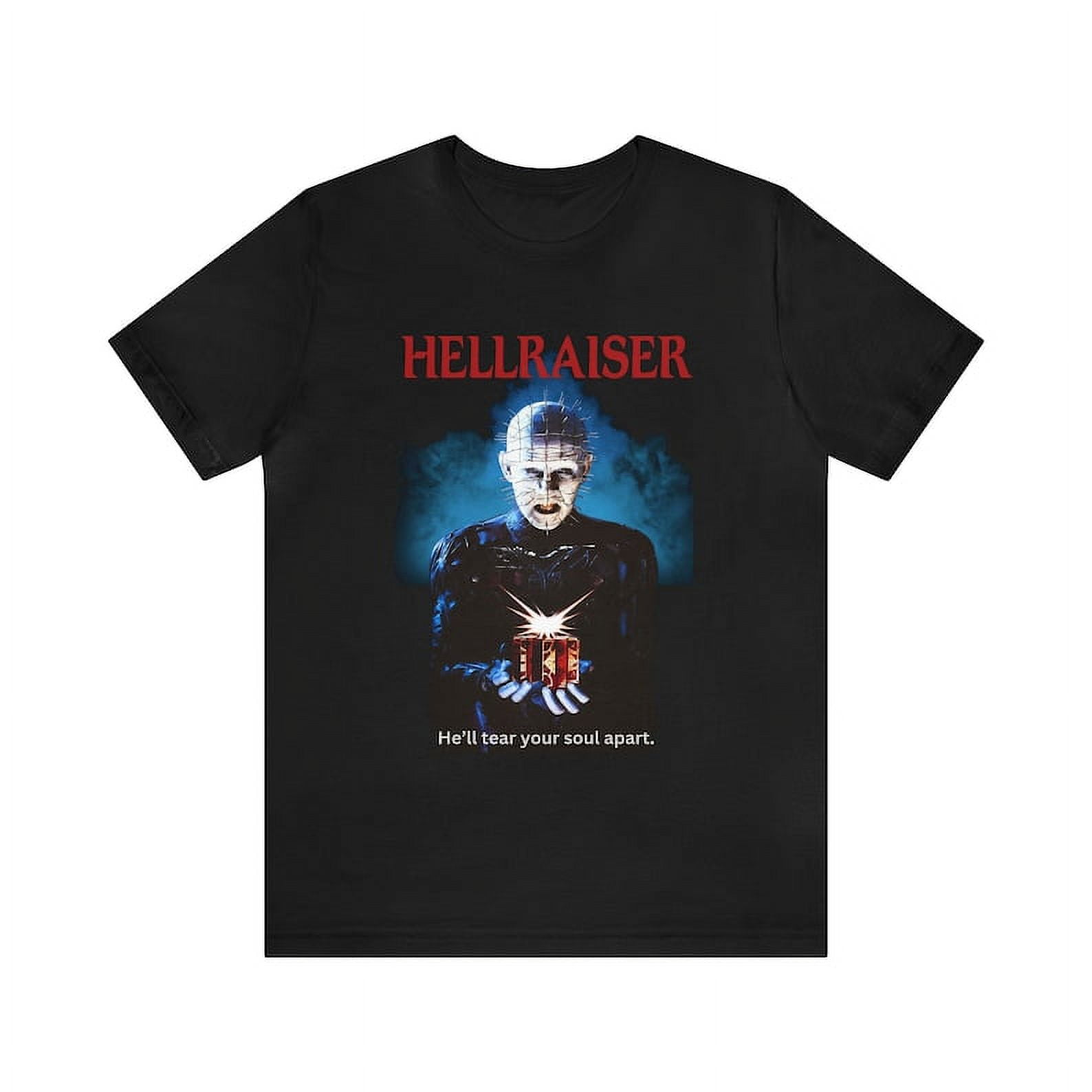 [BLACK] HELLRAISER T shirt Tshirt T-shirt Vintage Aesthetic 80s Tee ...