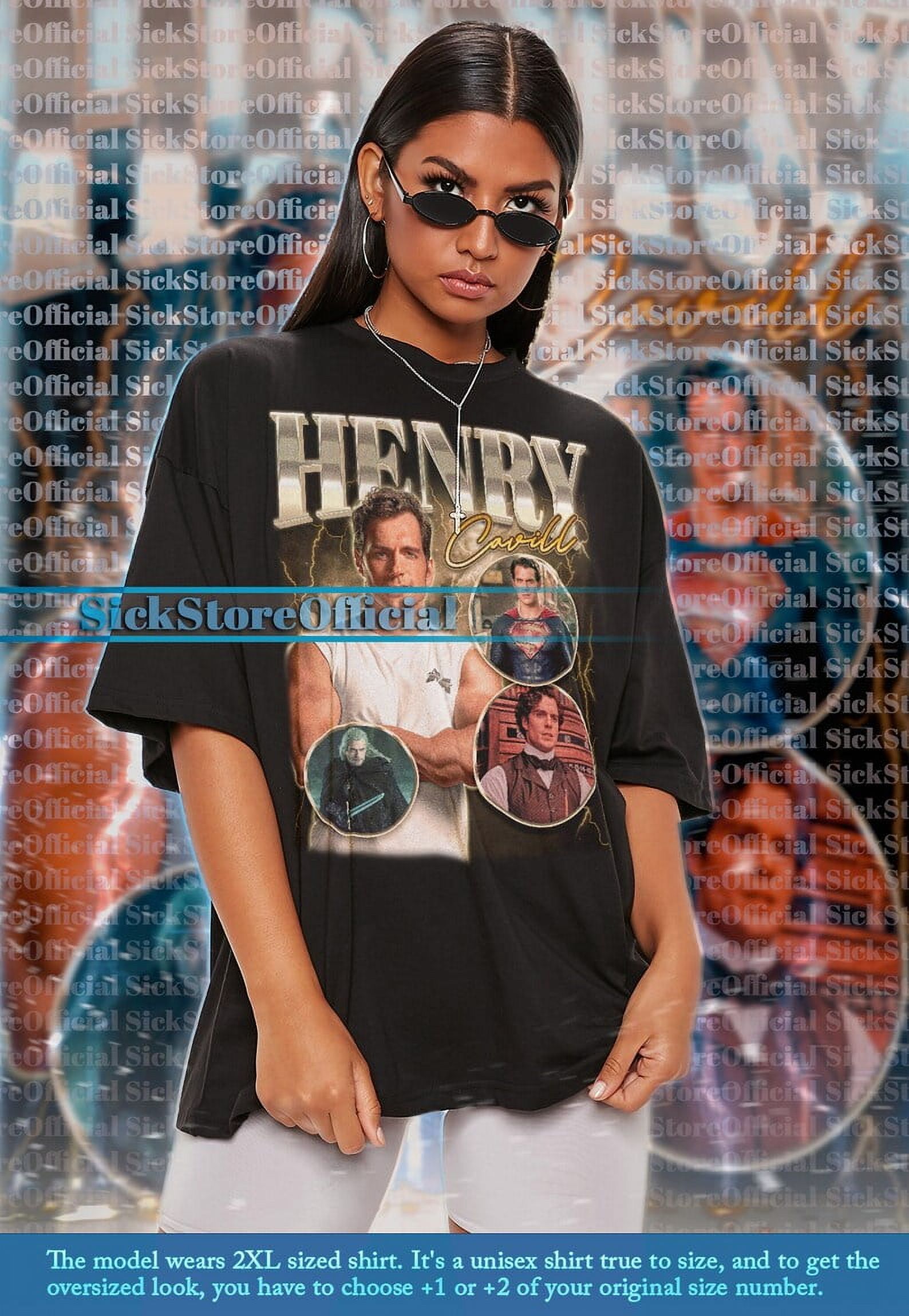 [BLACK] HENRY CAVILL Shirt, Henry Cavill Homage Tshirt, Henry Cavill ...