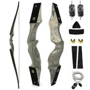 Samick Sage 62" Hunting Recurve Bow - Left Hand 55#, Adult, Takedown ...