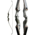 BLACK HUNTER 60" Wooden Takedown Recurve Bow for Archery Hunting, RH ...