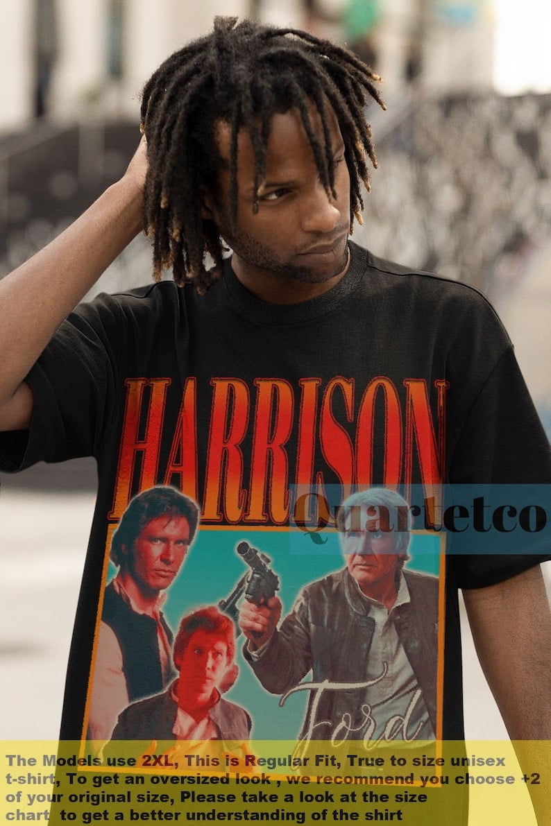 [BLACK] Harrison Ford, Harrison Ford Shirt, Harrison Ford Merch ...