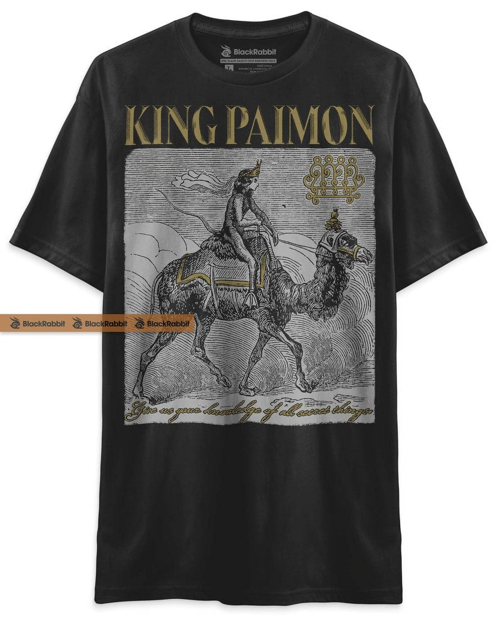 [BLACK] Hereditary King Paimon Unisex Classic T-Shirt - Walmart.com