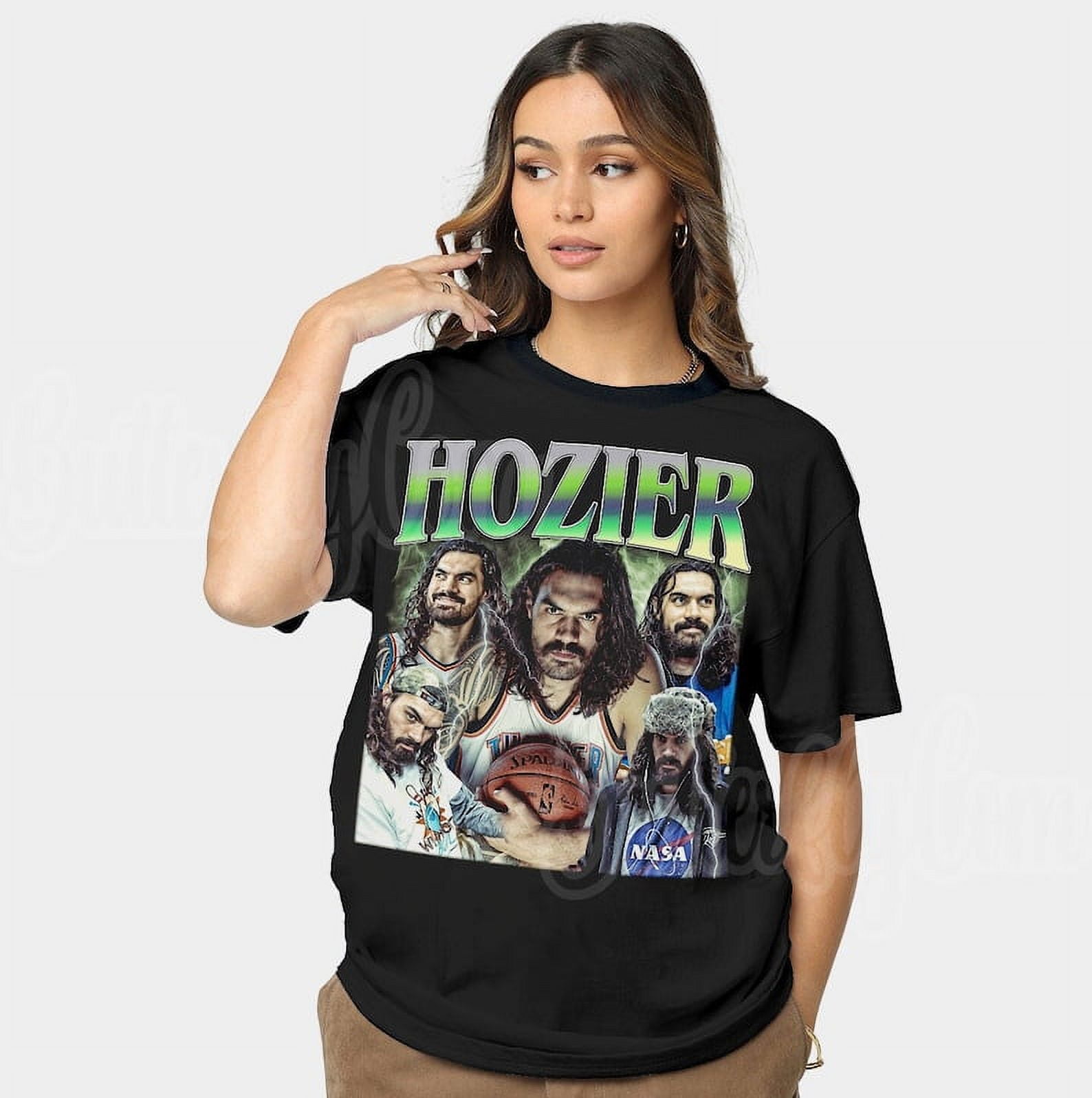 [BLACK] Hozier Funny Meme Shirt, Steven Adams Vintage Shirt - Walmart.com