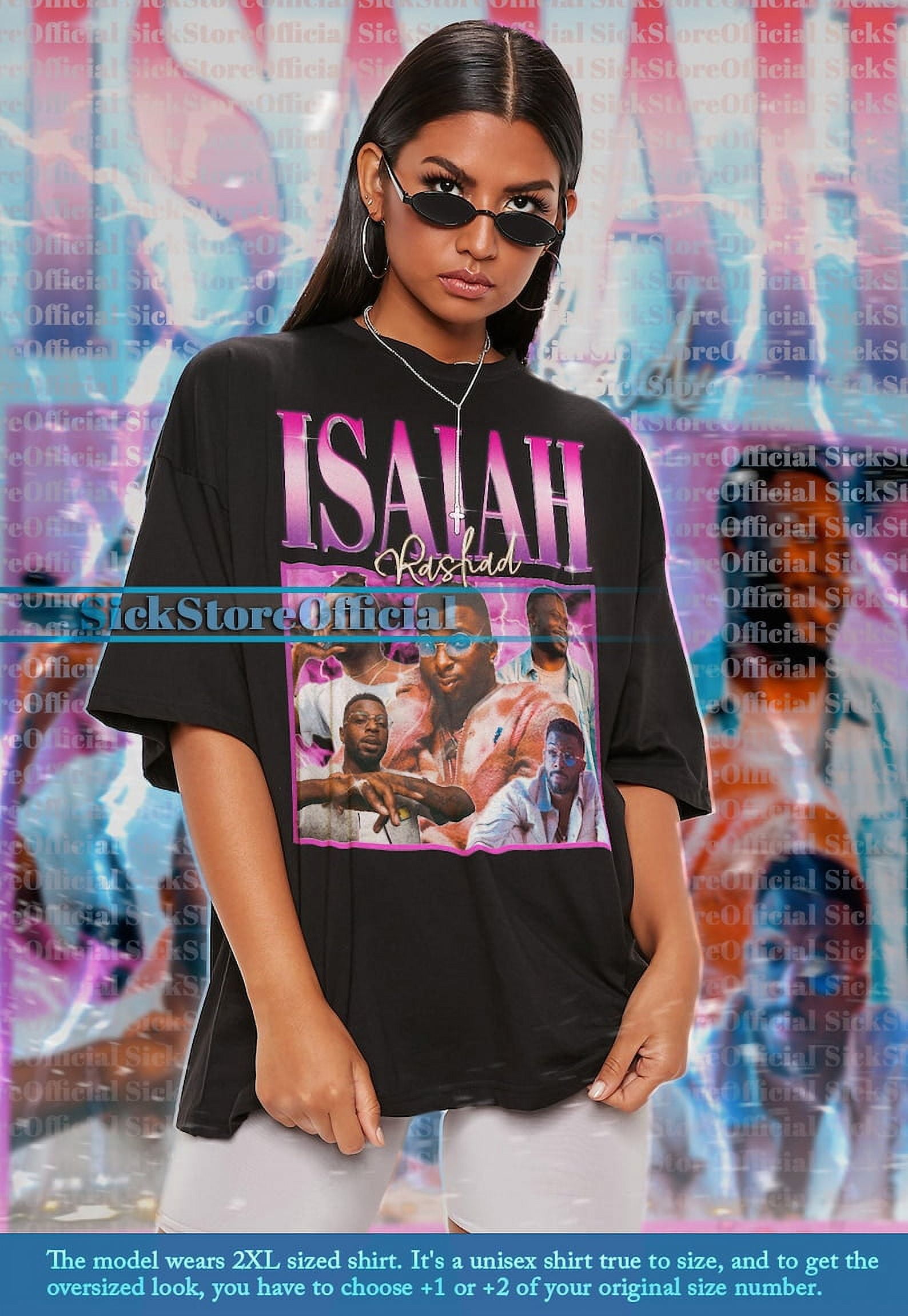 [BLACK] ISAIAH RASHAD Vintage Shirt, Isaiah Rashad Homage Tshirt ...