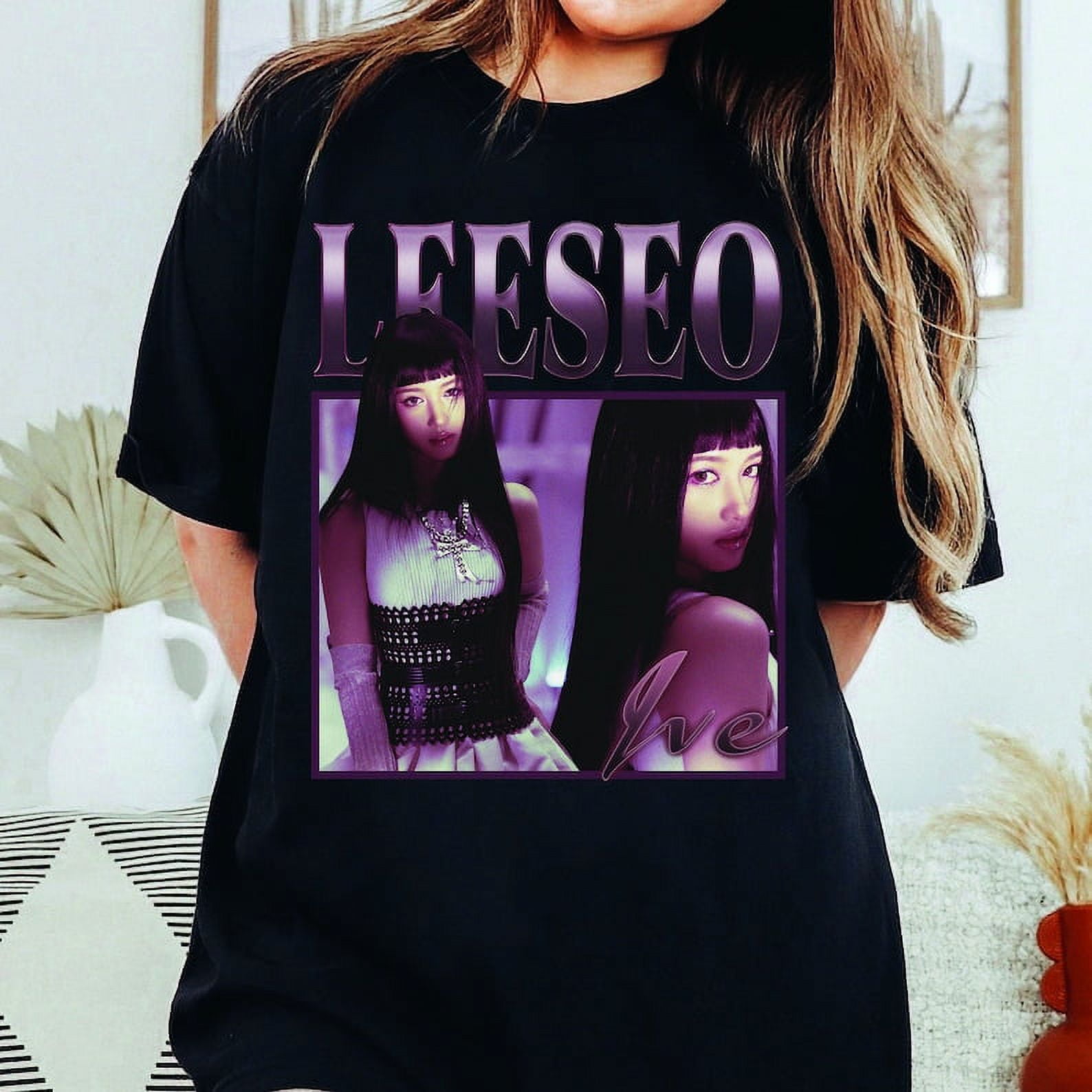 [BLACK] IVE LeeSeo Switch Shirt - Walmart.com