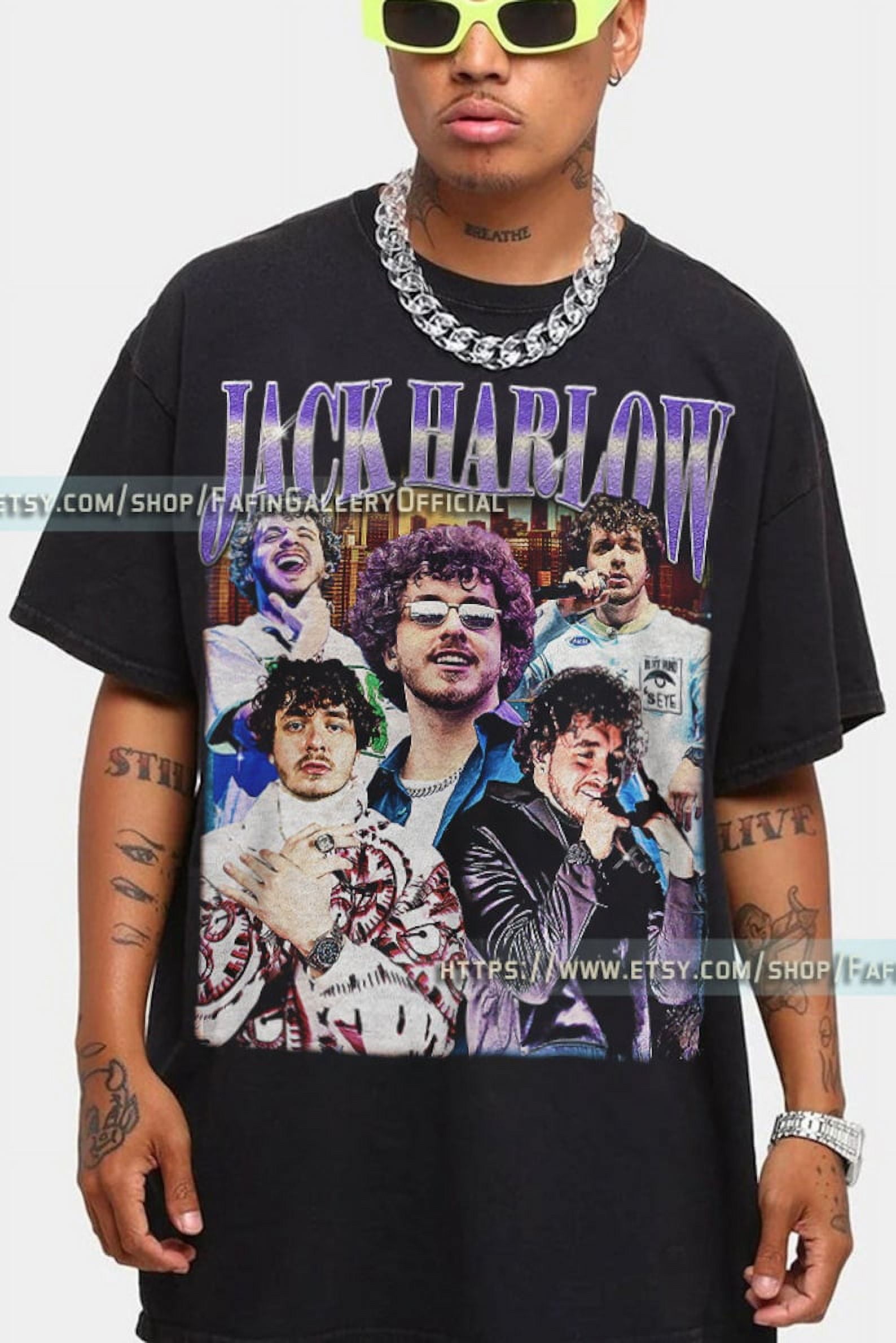 [BLACK] JACK HARLOW Homage Hangout Shirt, Jack Harlow Industry Baby ...