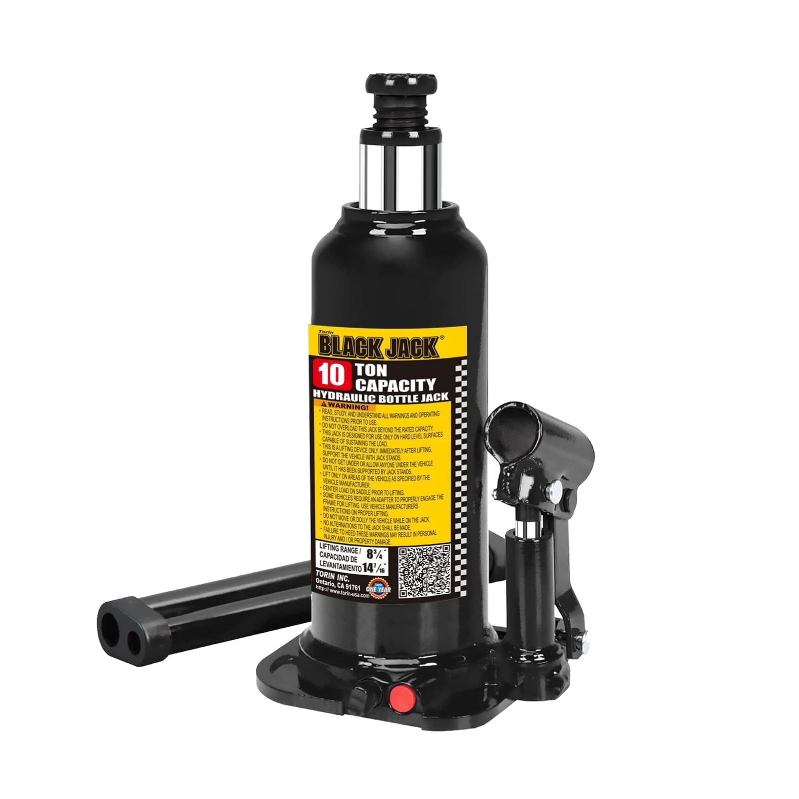 BLACK JACK Welded Hydraulic Bottle Jack for Car Auto Repair and House ...