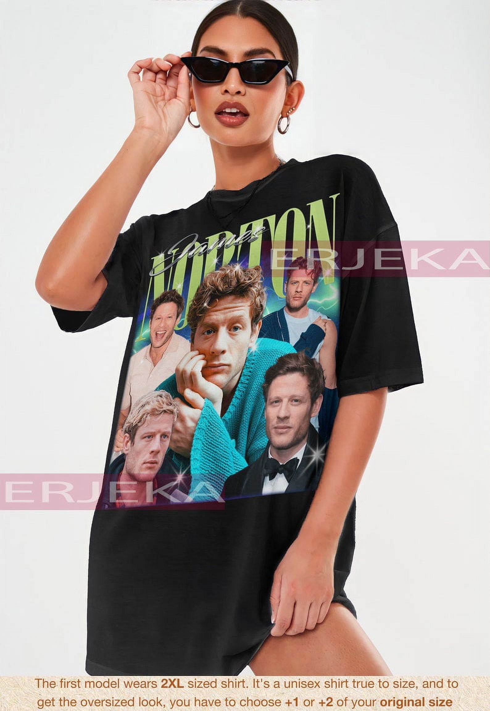 [BLACK] JAMES NORTON Vintage Shirt, James Norton Homage Tshirt, James ...