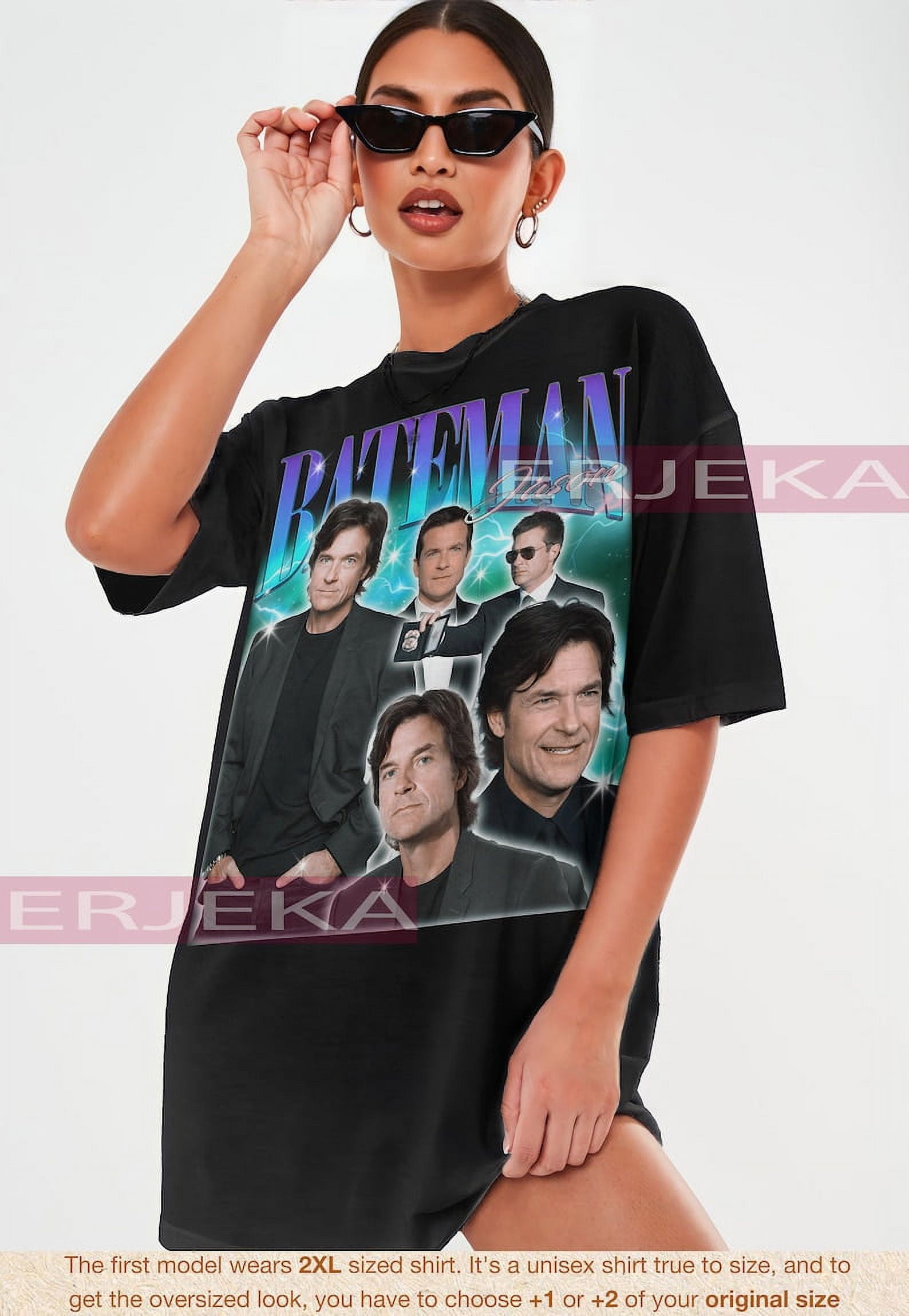 [BLACK] JASON BATEMAN Retro T-shirt - Jason Bateman Bootleg Tees, Jason ...