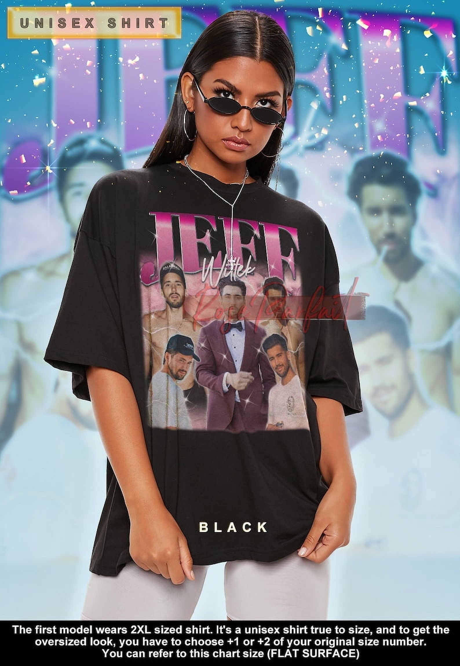 [BLACK] JEFF WITTEK 90's Shirt - Walmart.com