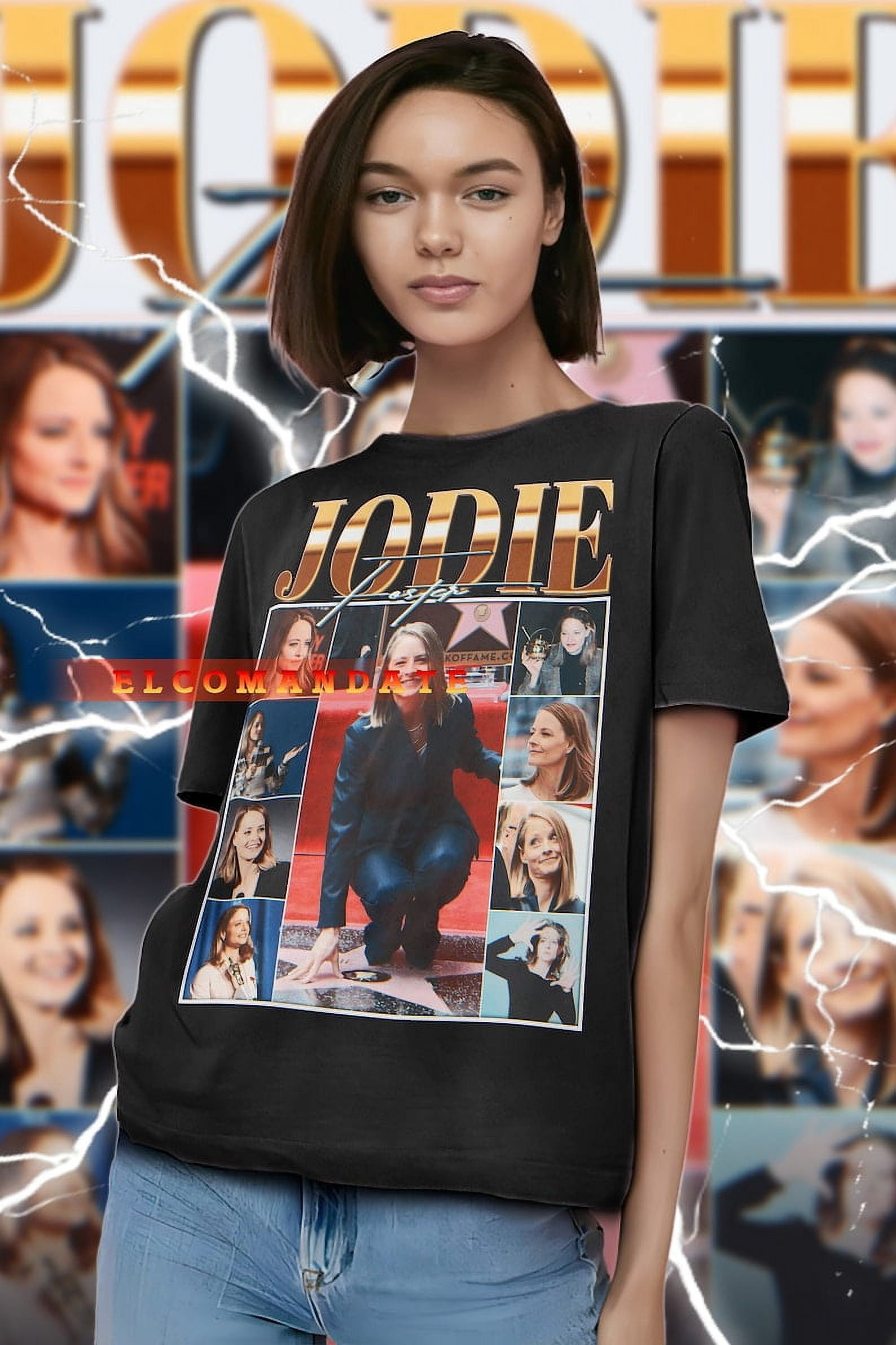 [BLACK] JODIE FOSTER Homage Shirt, Jodie Foster Vintage Tshirt, Jodie ...