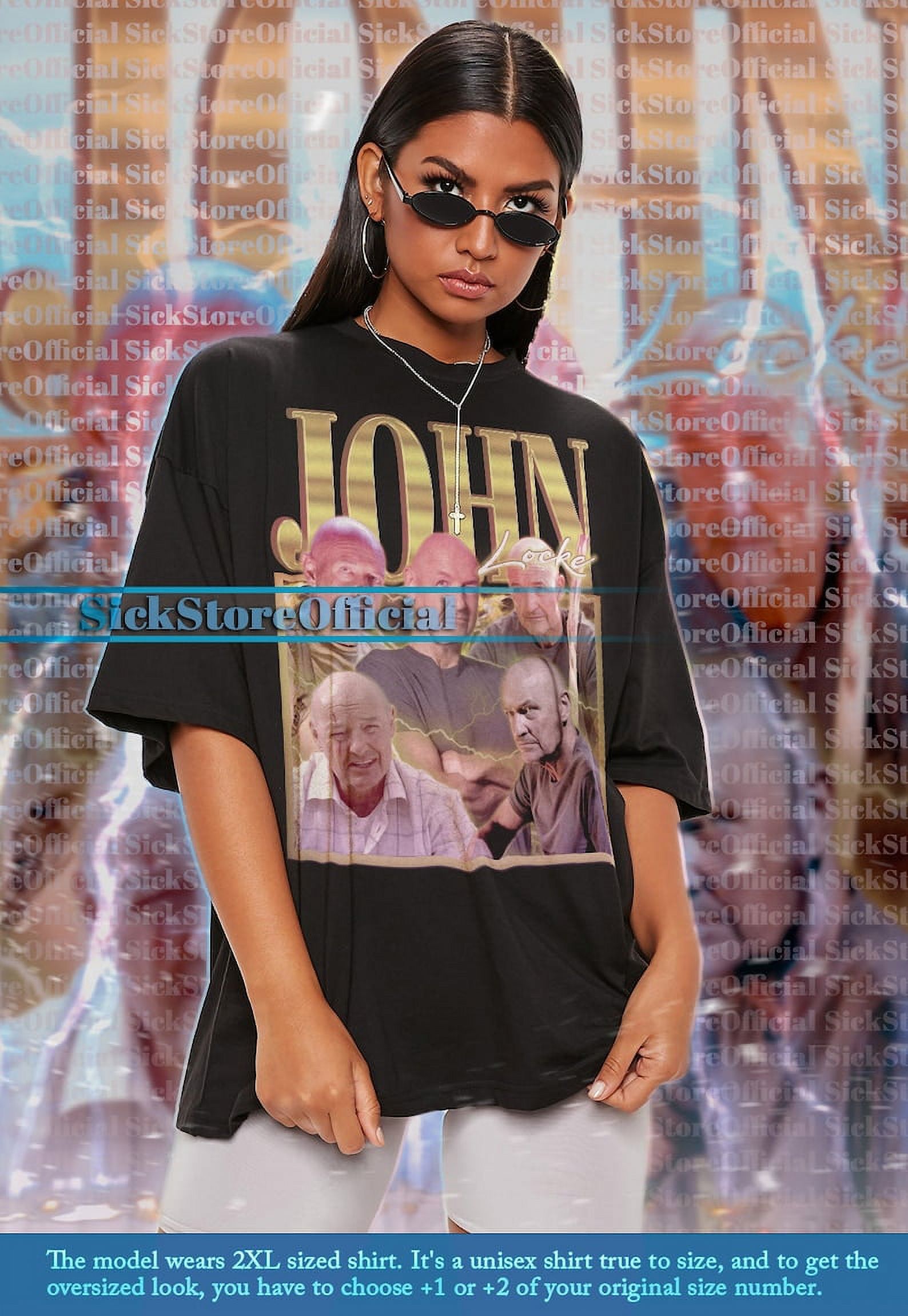 [BLACK] JOHN LOCKE Vintage Shirt, john locke Homage Tshirt, john locke ...