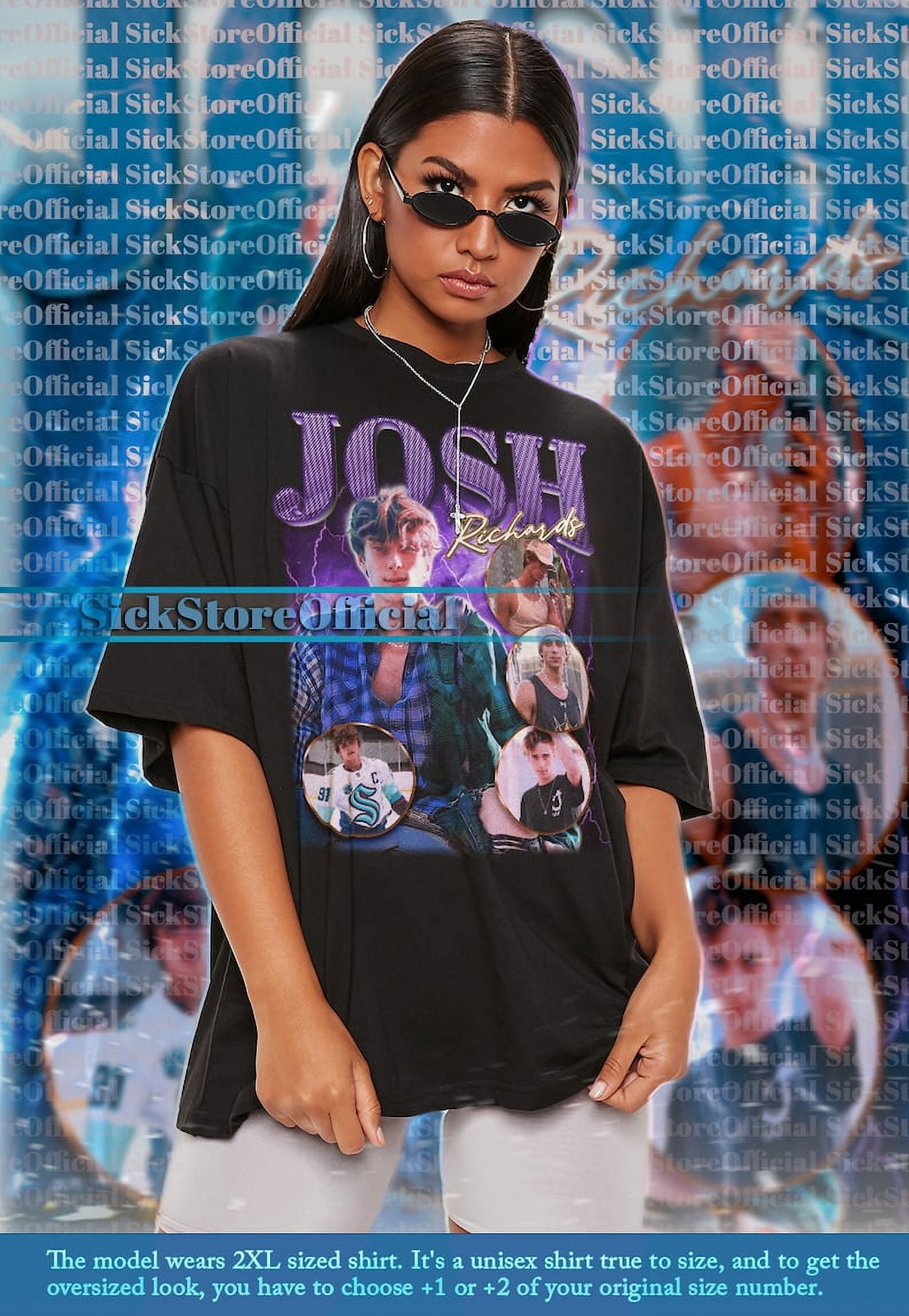 [BLACK] JOSH RICHARDS Vintage Shirt, Josh Richards Homage Tshirt, Josh ...