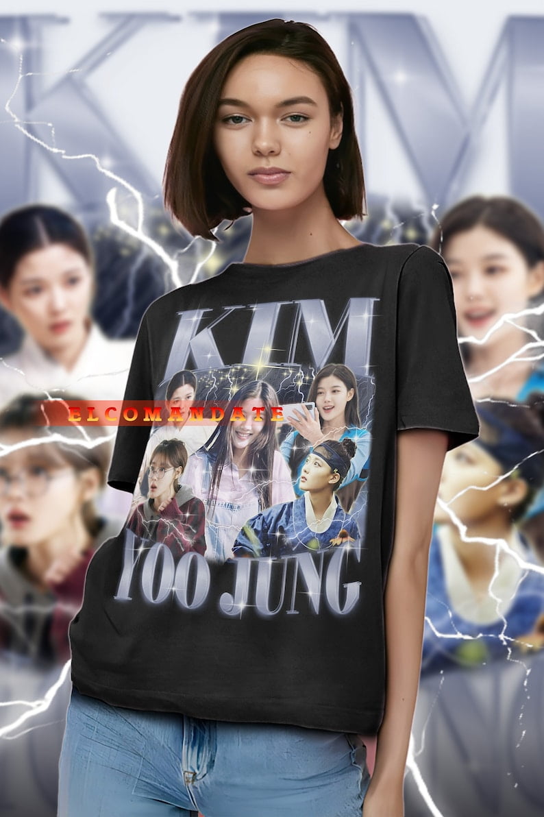 [BLACK] KIM YOO JUNG Vintage Shirt, Kim Yoo Jung Homage Tshirt, Kim Yoo ...