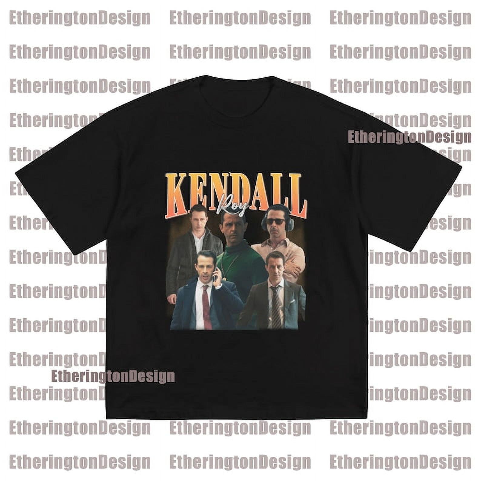 [BLACK] Kendall Roy T-Shirt - Kendall Roy Homage Graphic Tee - Kendall Roy Fan Made Merch ...